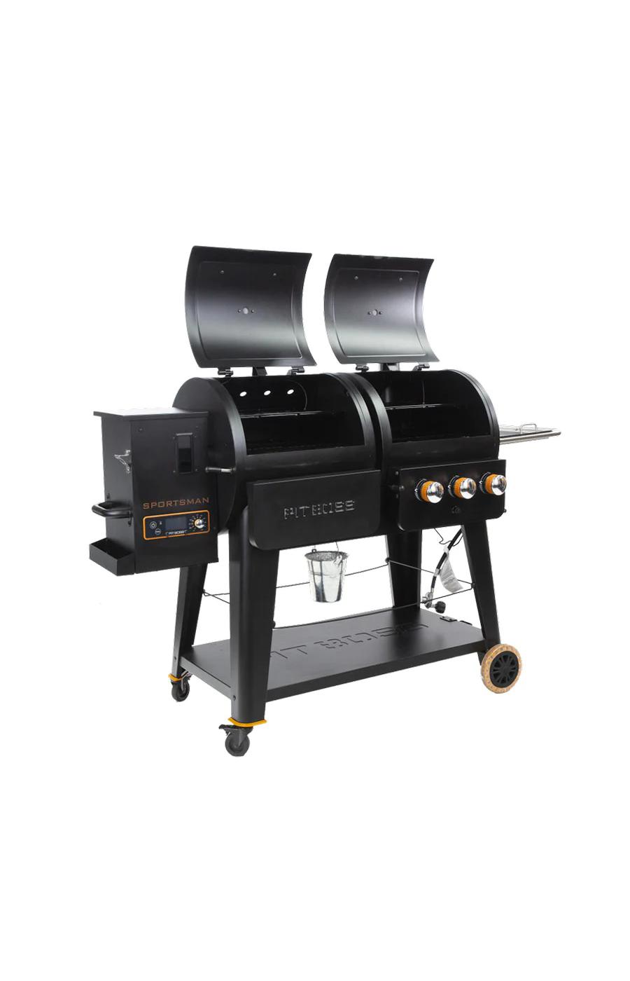 Pit Boss Sportsman 1230 Gas & Wood Pellet Grill - Shop Grills & smokers ...
