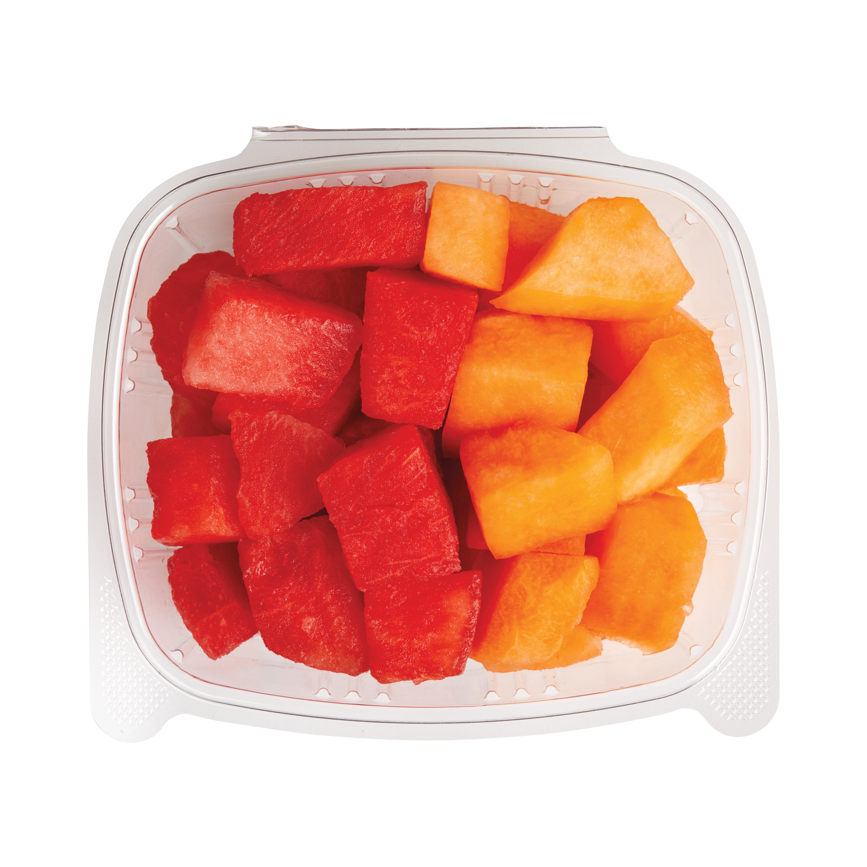 H-E-B Fresh Cut Watermelon & Cantaloupe – Large - Shop Mixed fruit at H-E-B