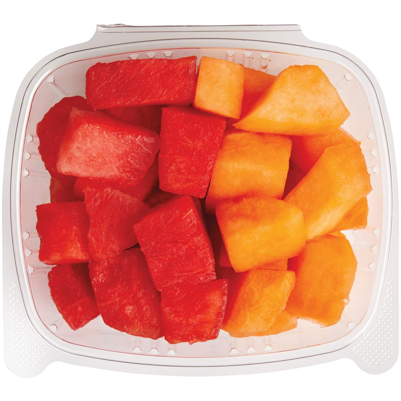H-E-B Fresh Cut Watermelon & Cantaloupe – Large - Shop Mixed fruit at H-E-B