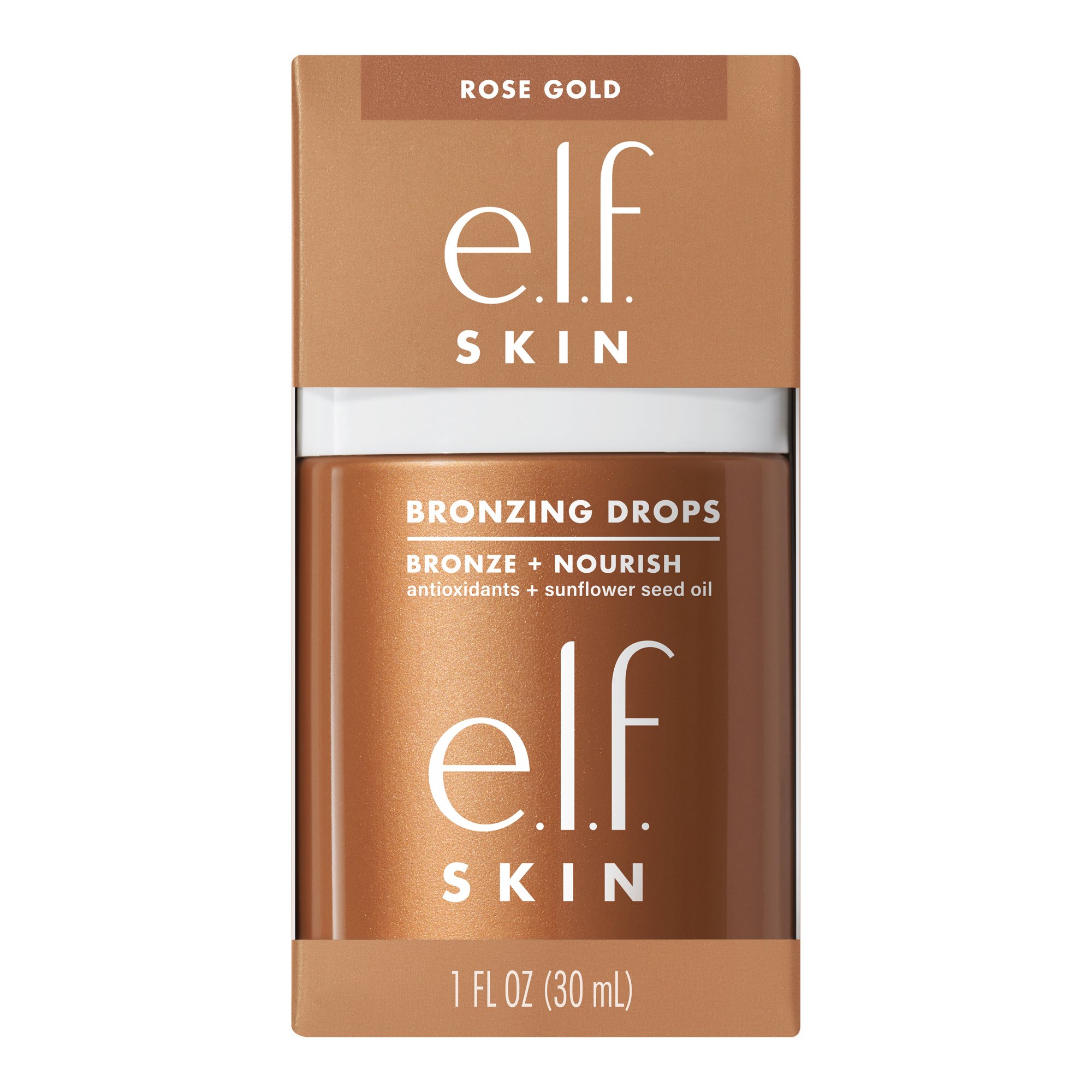e.l.f. Bronzing Drops - Rose Gold - Shop Blush at H-E-B