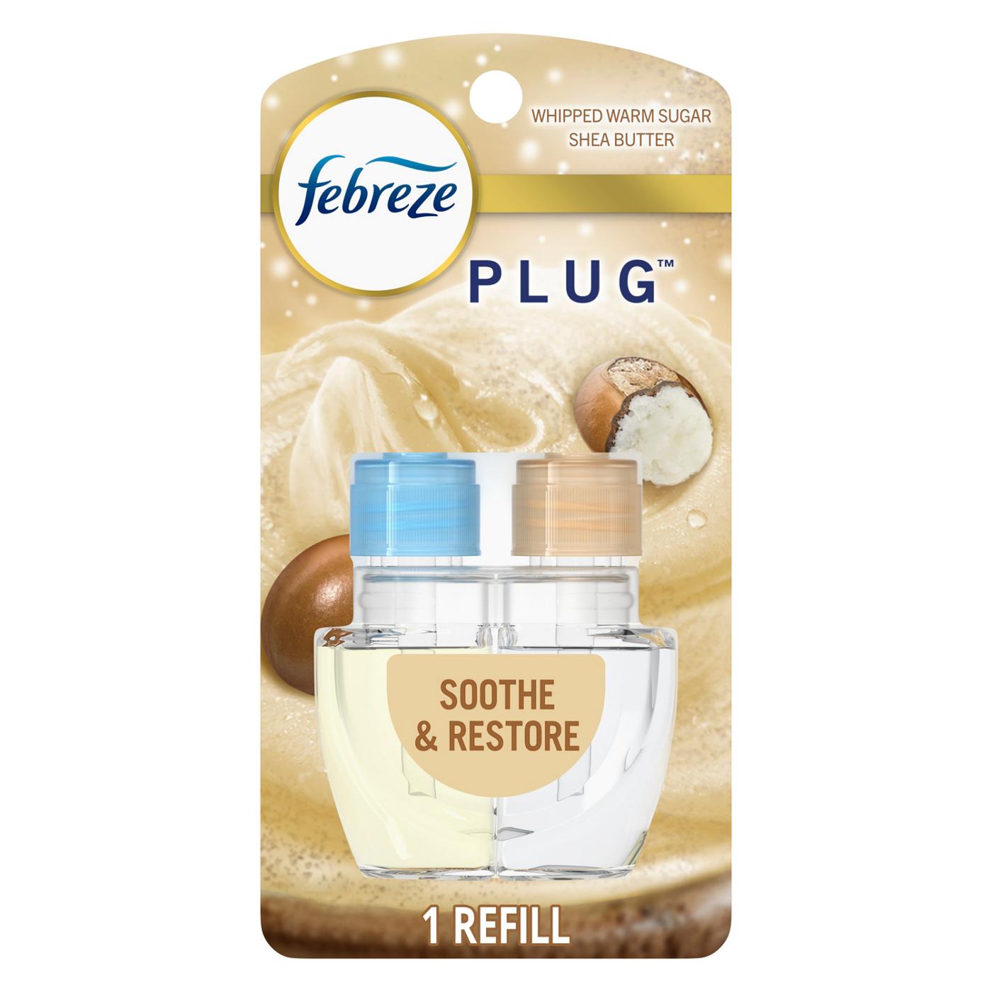 Febreze Plug In Air Freshener Scented Oil Refill - Soothe & Restore ...