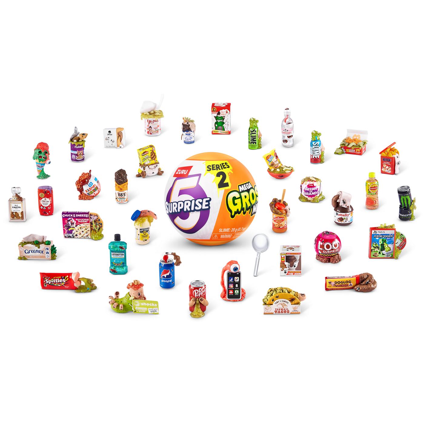 Zuru 5 Surprise Mega Gross Minis Capsule - Series 2 - Shop Action ...