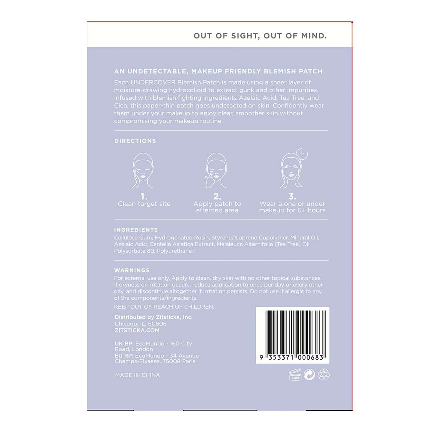 Zitsticka Undercover Blemish Patches - Shop Facial cleansers & scrubs ...