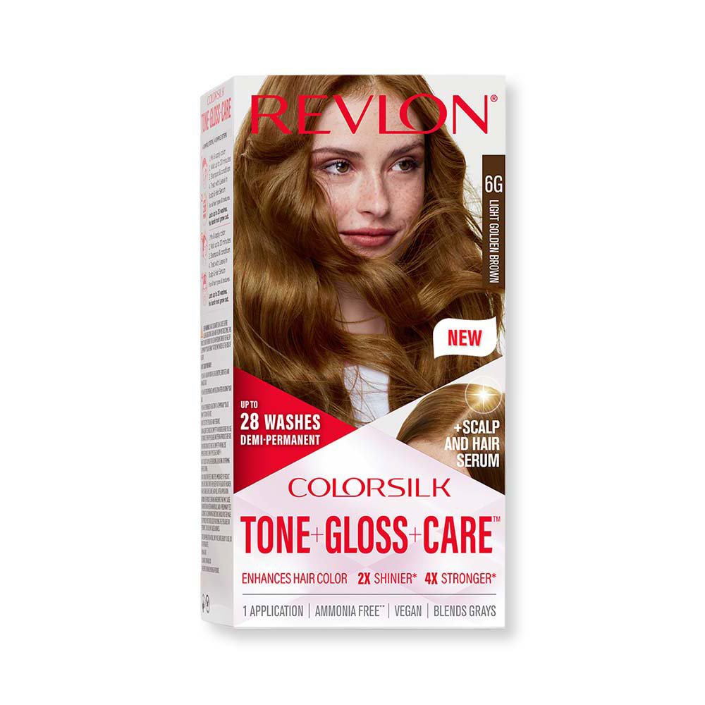 Revlon Colorsilk Hair Color Semi Permanent - Light Golden Brown - Shop ...