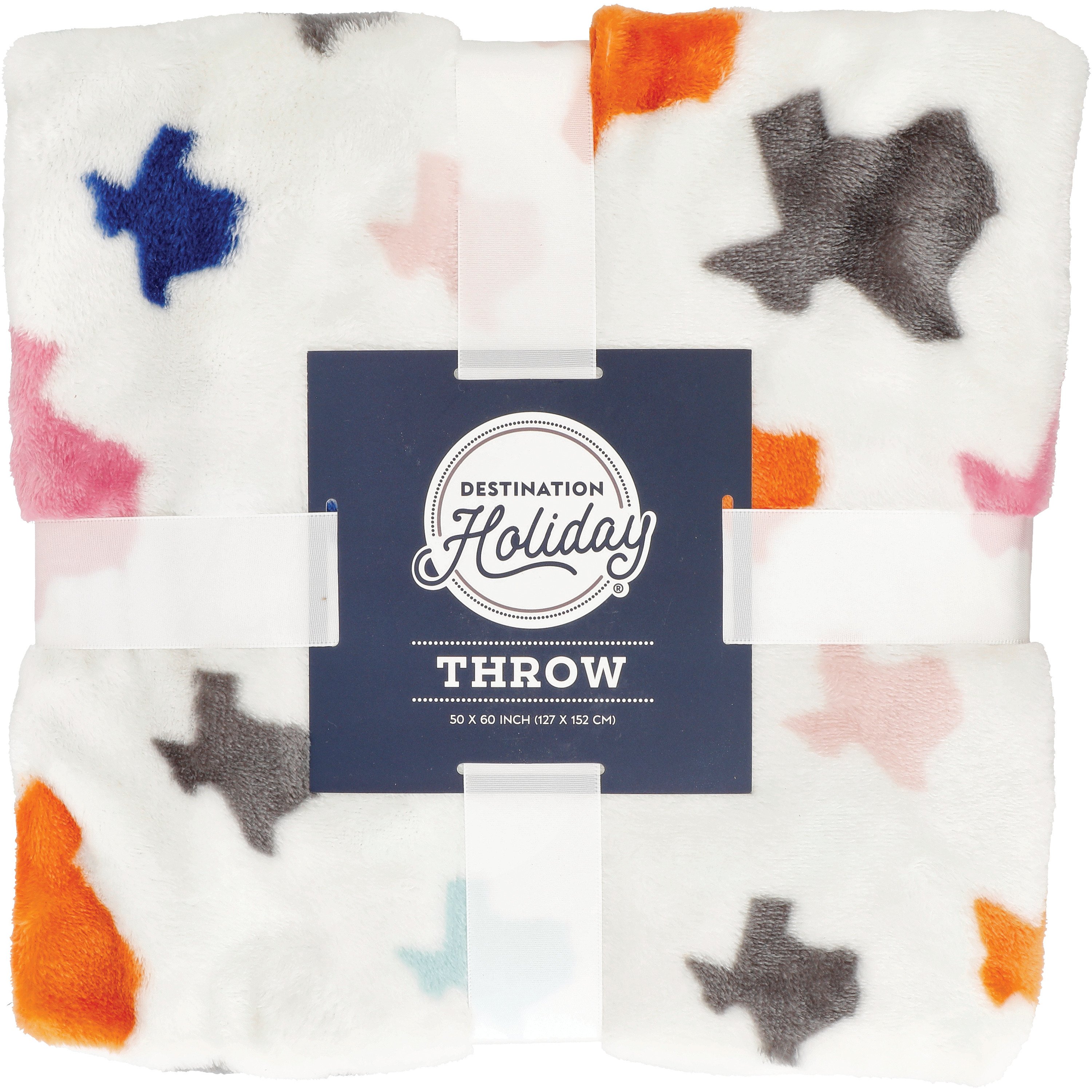 Destination Holiday Texas Toss Throw Blanket - White - Shop Seasonal ...
