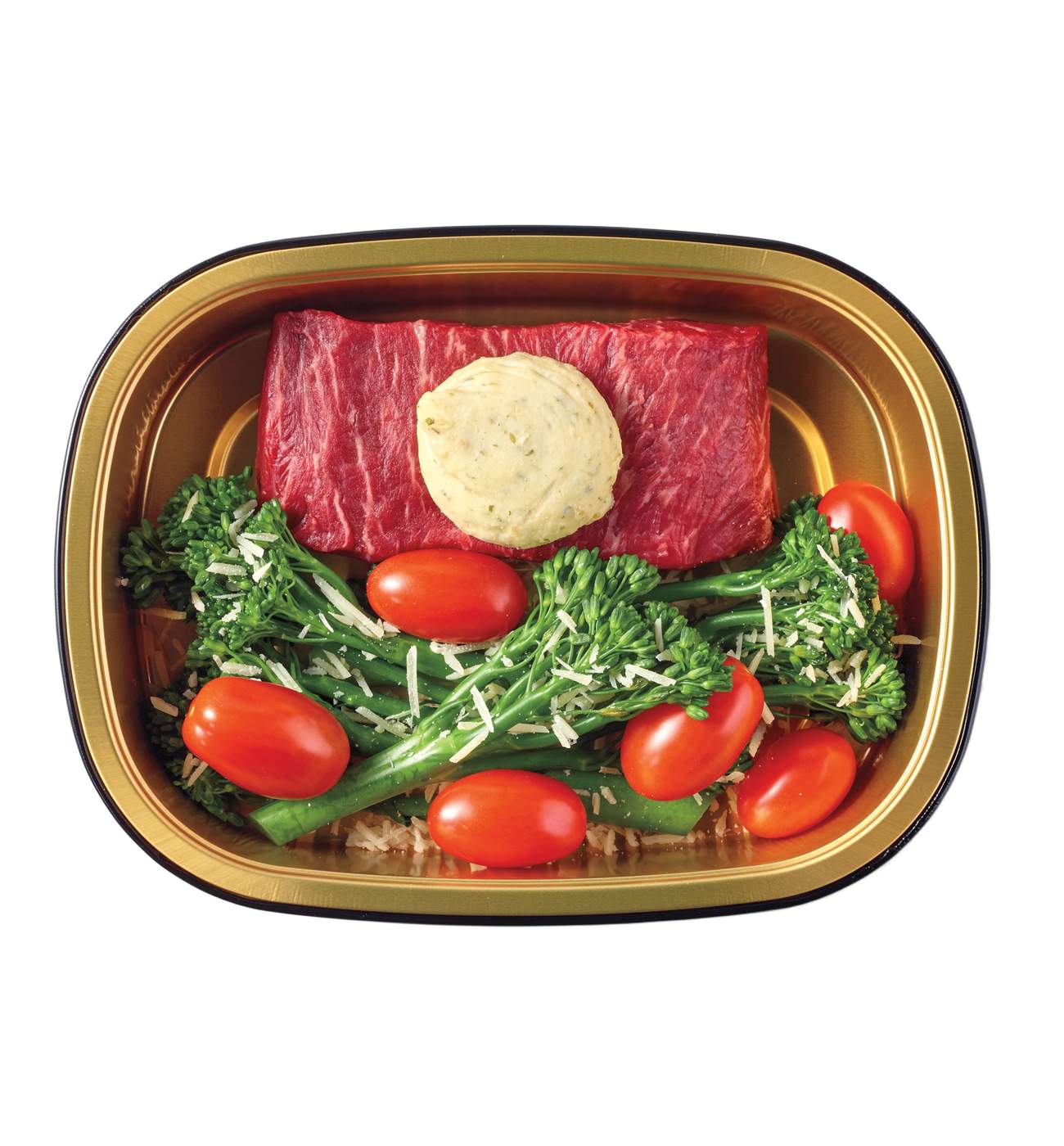 Meal Simple by H-E-B American Style Wagyu Beef Flat Iron Steak, Baby ...