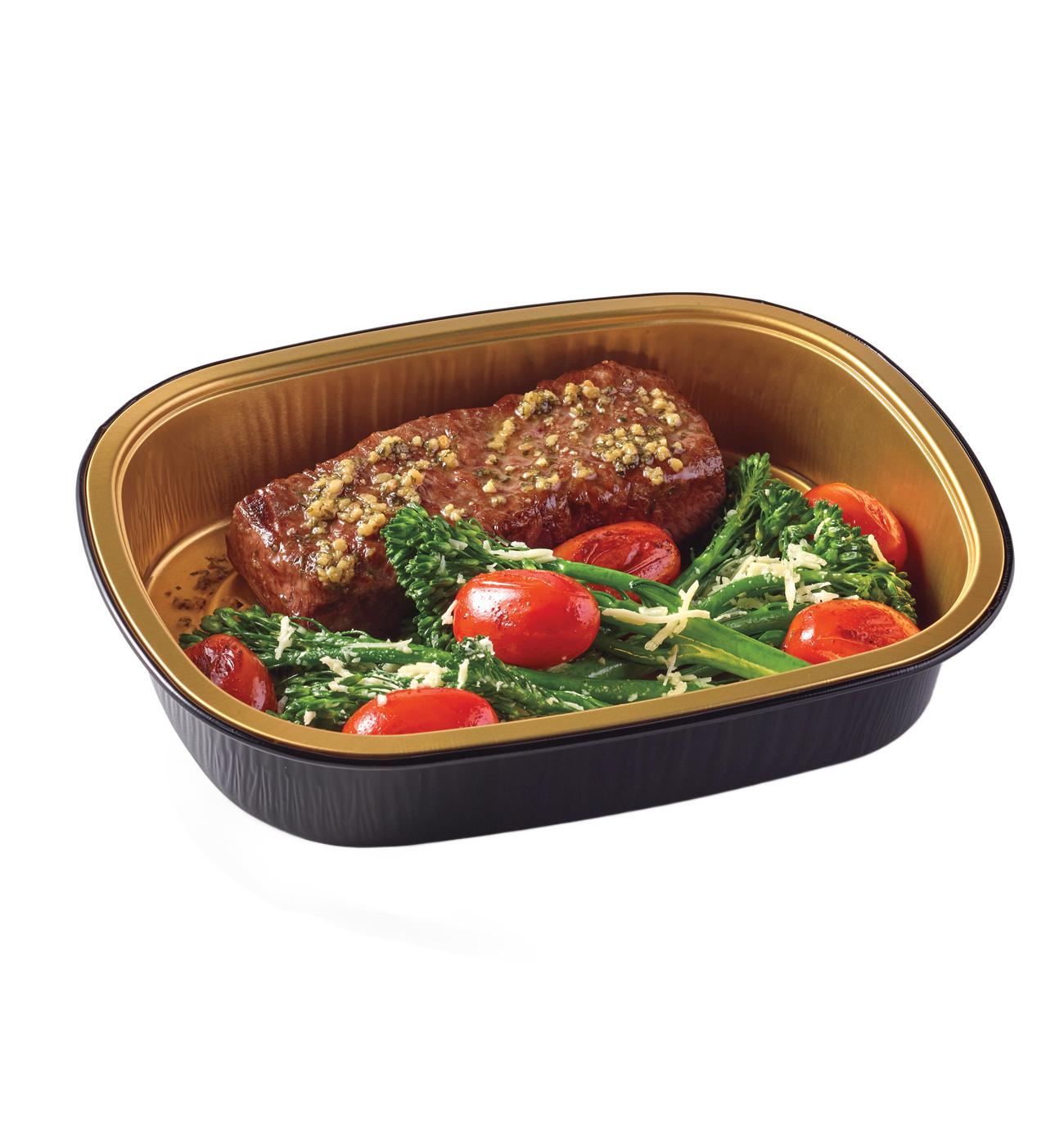 Meal Simple by H-E-B American Style Wagyu Beef Flat Iron Steak, Baby ...