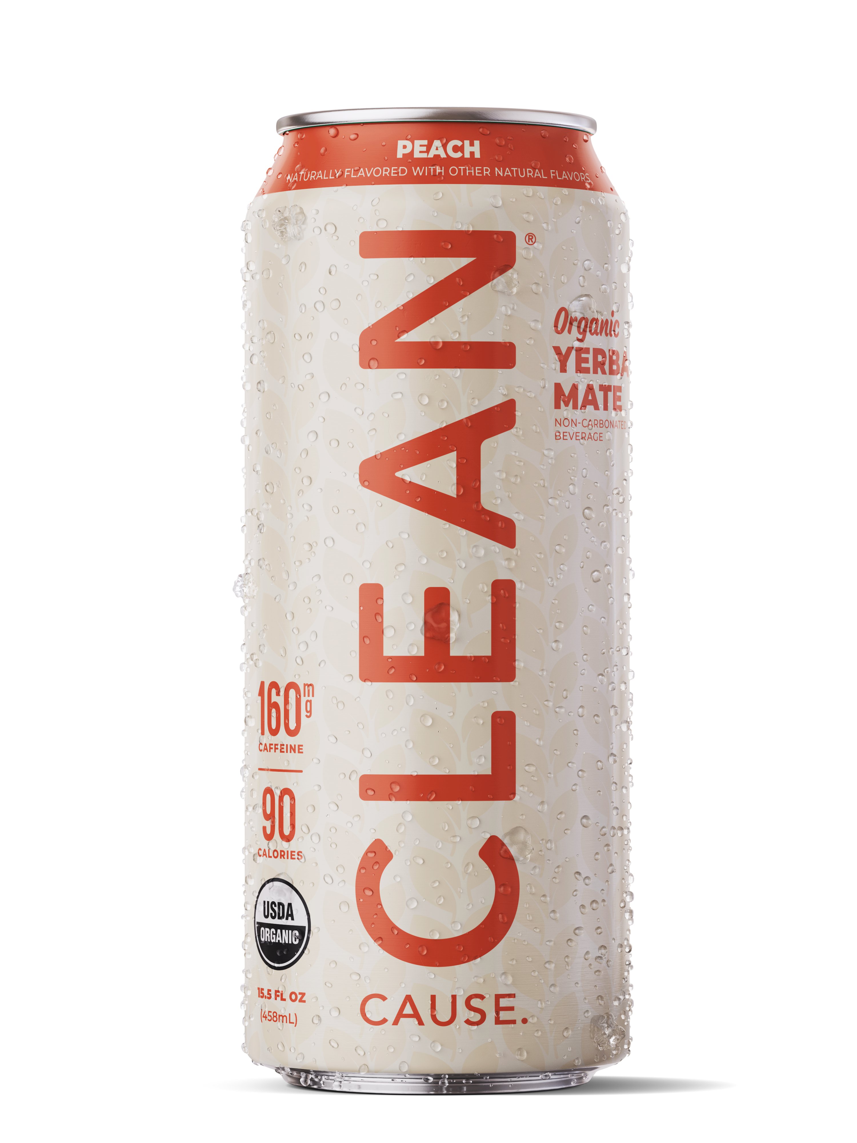 Clean Cause Peach Organic Yerba Mate Tea - Shop Tea at H-E-B