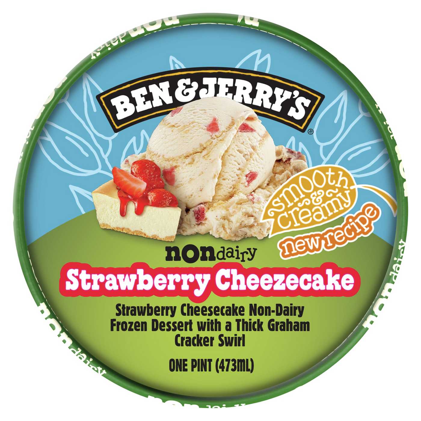 Ben & Jerry's Non-Dairy Strawberry Cheesecake Frozen Dessert - Shop Ice ... Ben & Jerry's Non-Dairy Strawberry Cheesecake Frozen Dessert - Shop Ice ...
