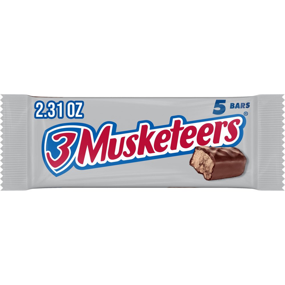3 Musketeers Milk Chocolate Fun Size Candy Bars - Shop Candy at H-E-B