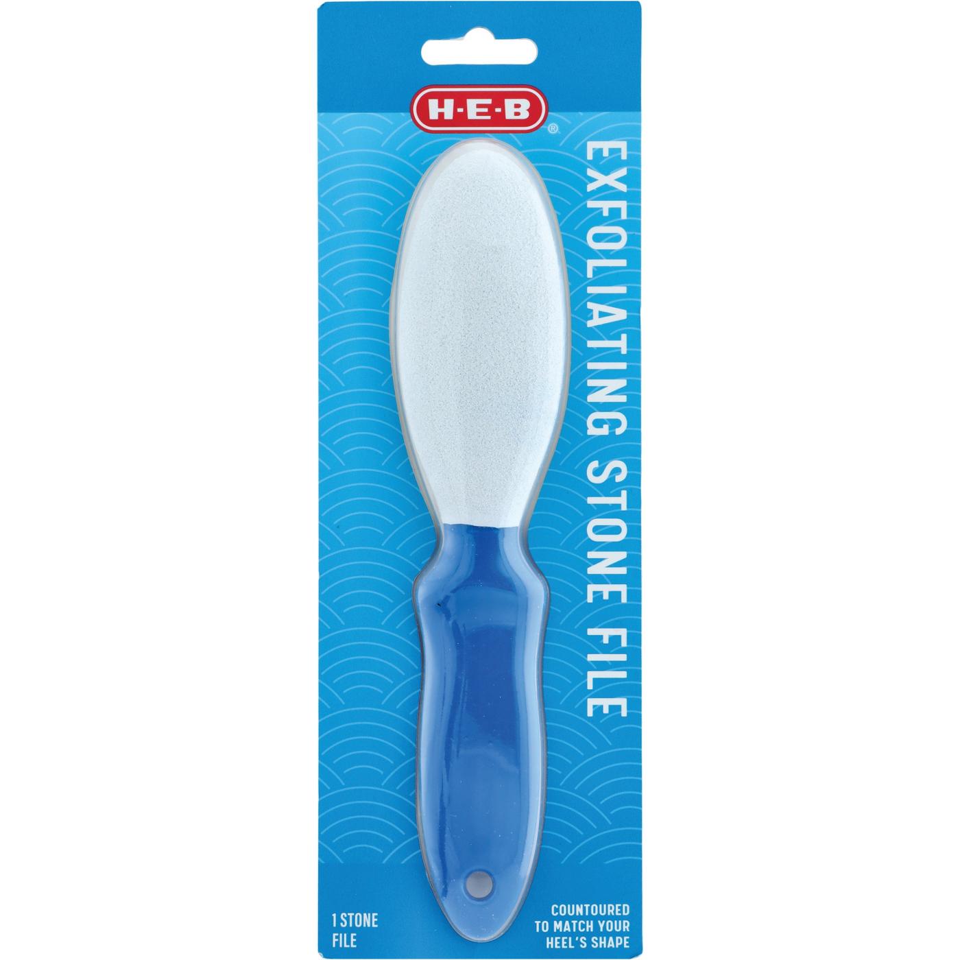 H-E-B Exfoliating Stone File - Shop Manicure & pedicure tools at H-E-B