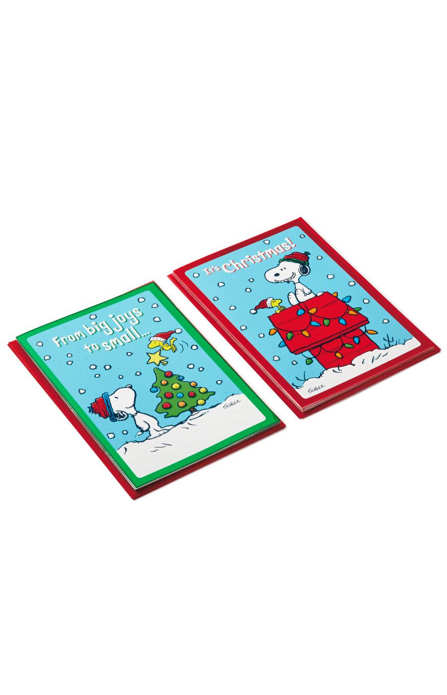 Hallmark Assorted Peanuts Christmas Cards & Envelopes - S21, S9 - Shop ...