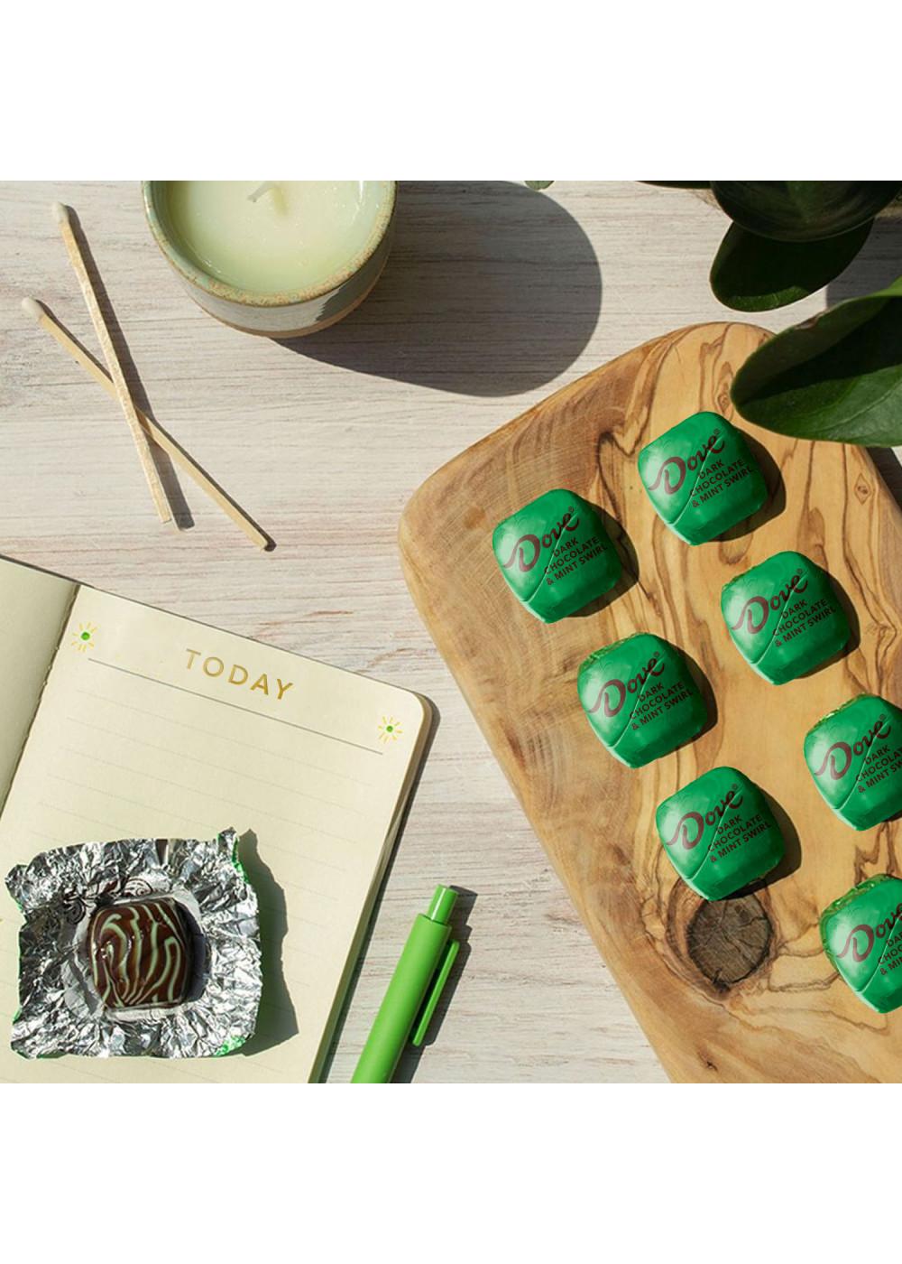 Dove Promises Dark Chocolate & Mint Swirl Candy - Shop Candy at H-E-B