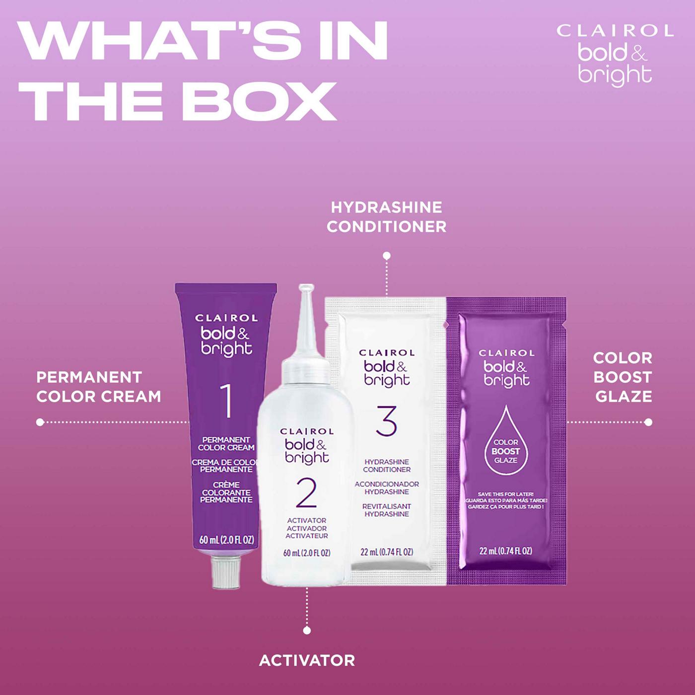 Clairol Bold & Bright Permanent Hair Color - 20 Black Licorice - Shop ...