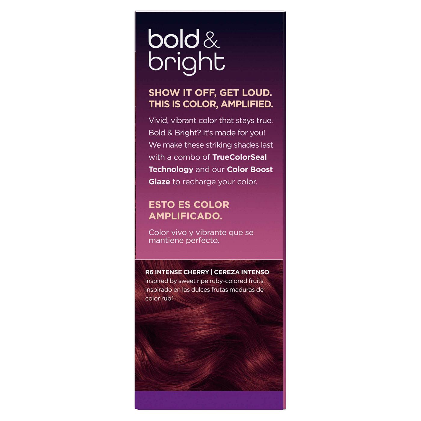 Clairol Bold & Bright Permanent Hair Color - R6 Intense Cherry - Shop ...