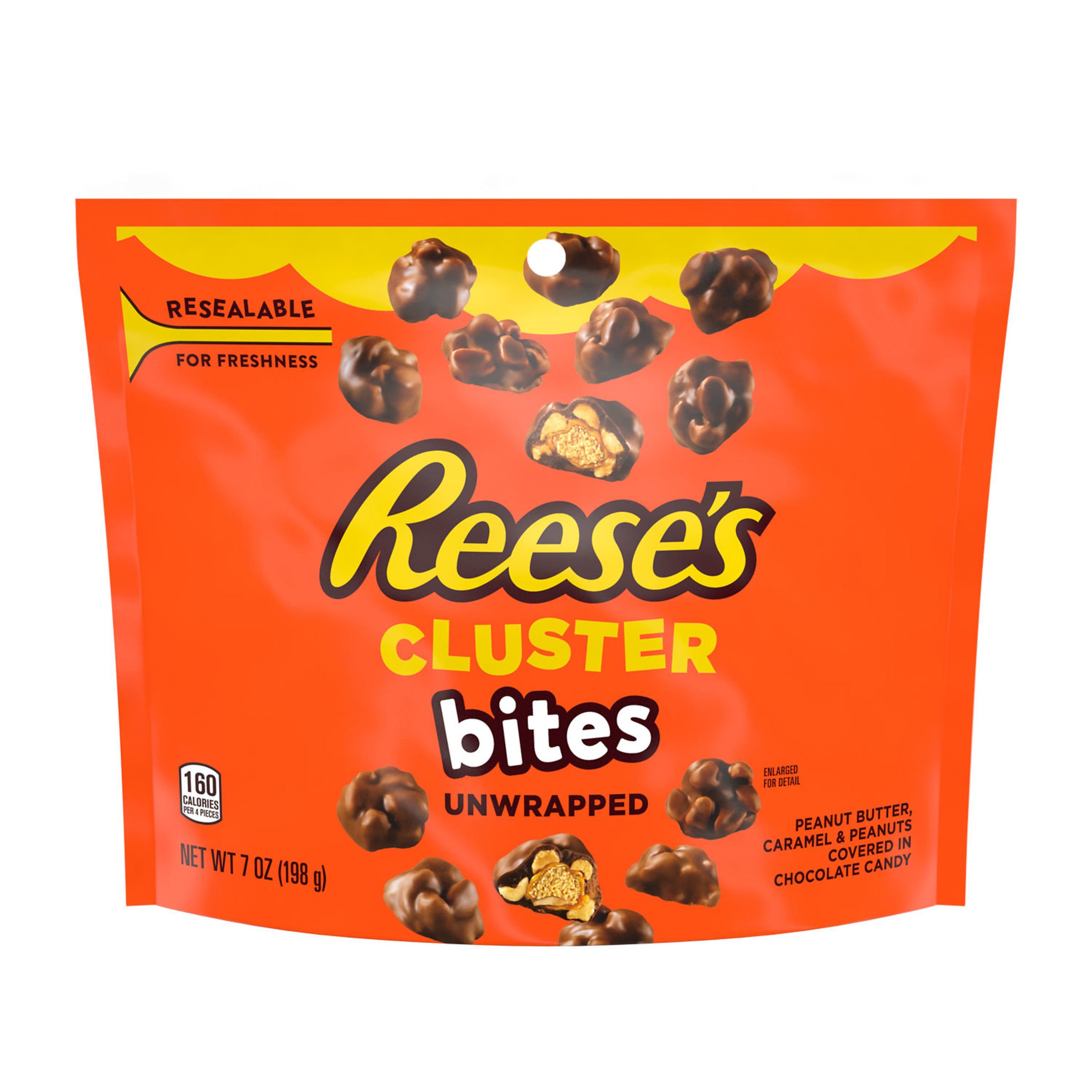 Reese's Cluster Bites Peanut Butter Caramel & Peanuts Candy - Shop ...