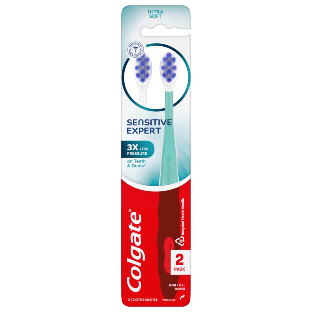 Colgate Sensitive Expert Toothbrushes - Ultra Soft - Shop Toothbrushes ...