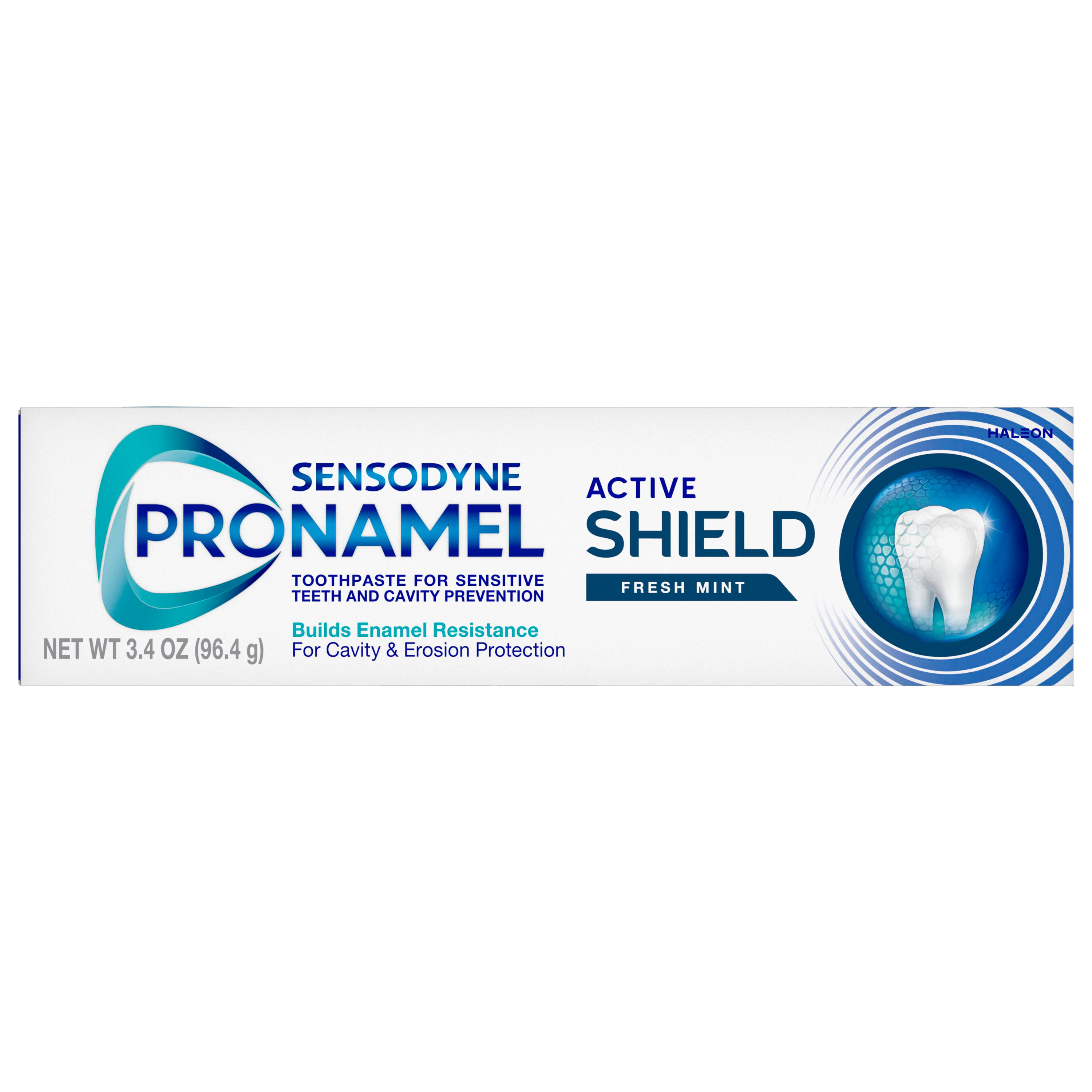 Sensodyne Pronamel Active Shield Enamel Toothpaste - Fresh Mint - Shop ...