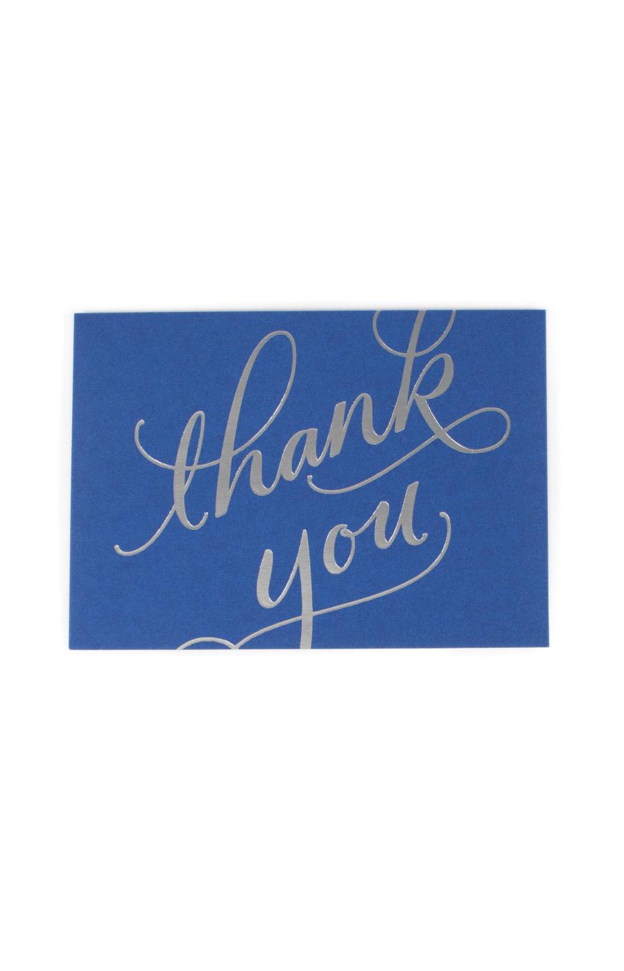 Hallmark Blue Thank You Cards & Envelopes - 67 - Shop Invites & thank ...