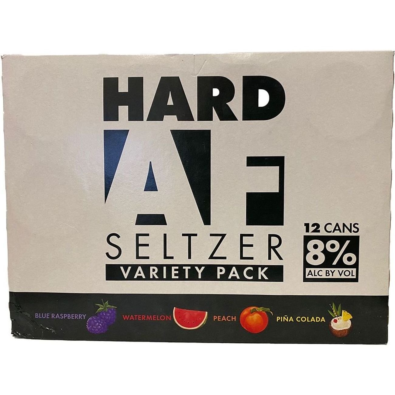 Hard AF Seltzer Variety 12 pk Cans - Shop Malt beverages & coolers at H-E-B