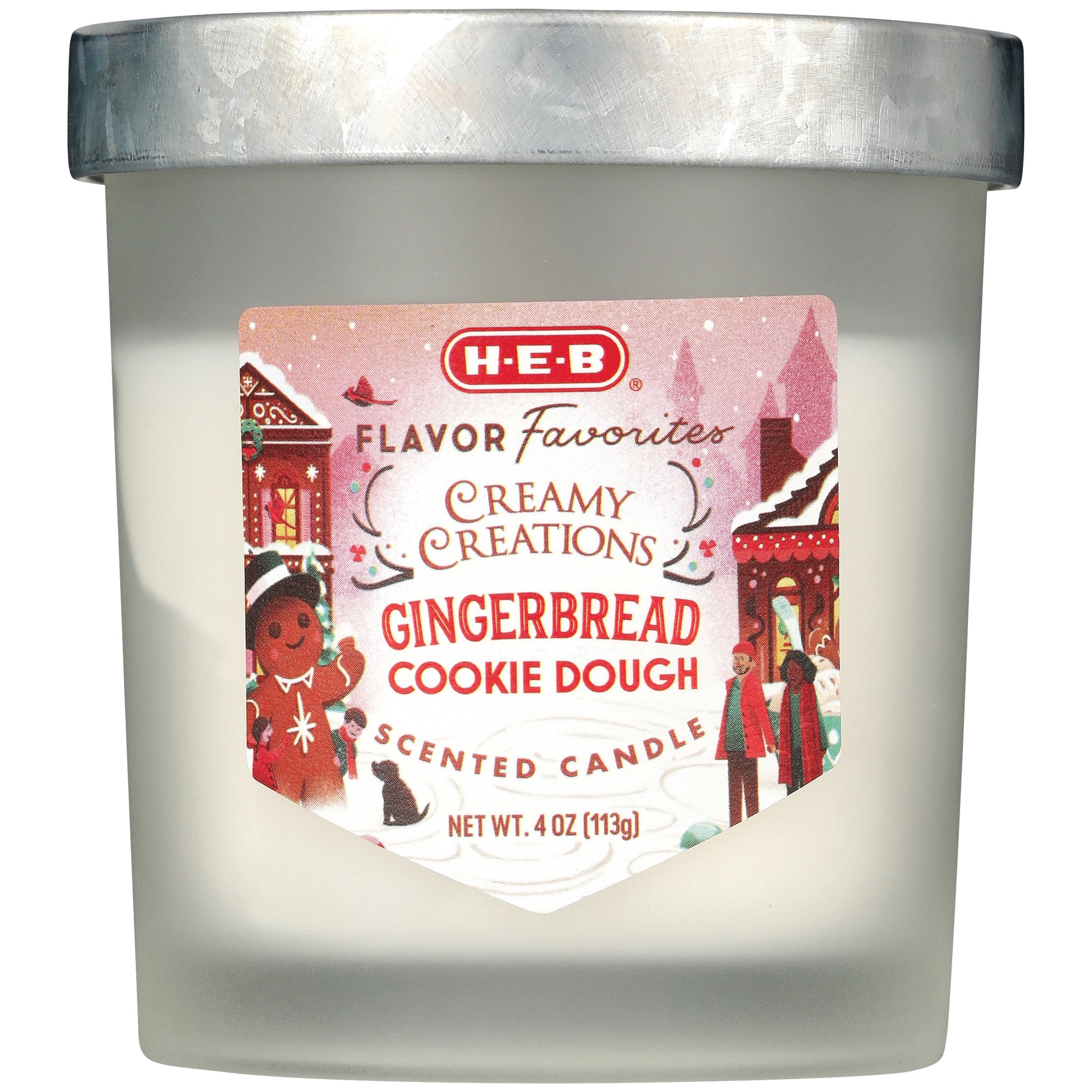 H-E-B Flavor Favorites Creamy Creations Gingerbread Cookie Dough ...