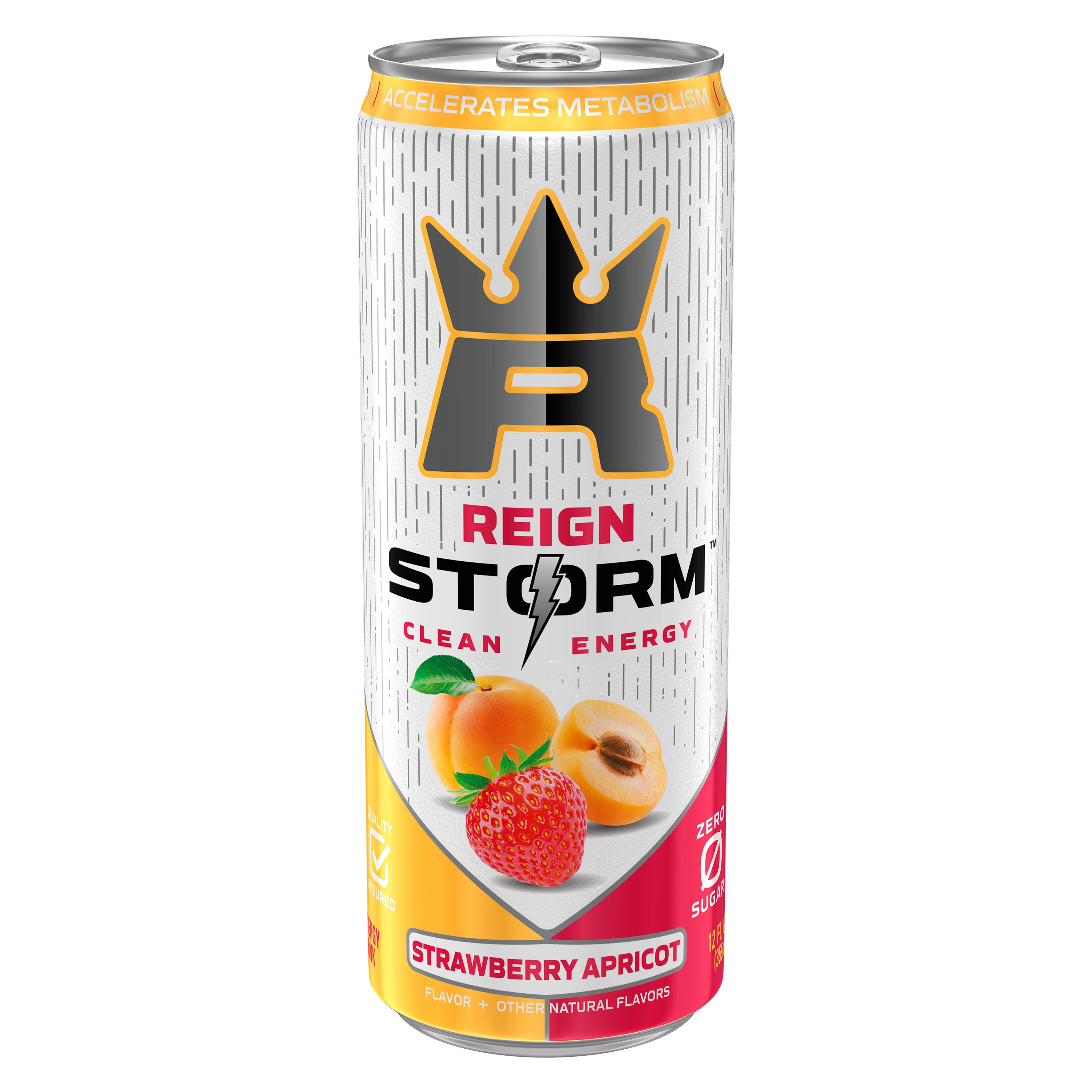 Reign Storm Zero Sugar Clean Energy Drink - Strawberry Apricot - Shop ...