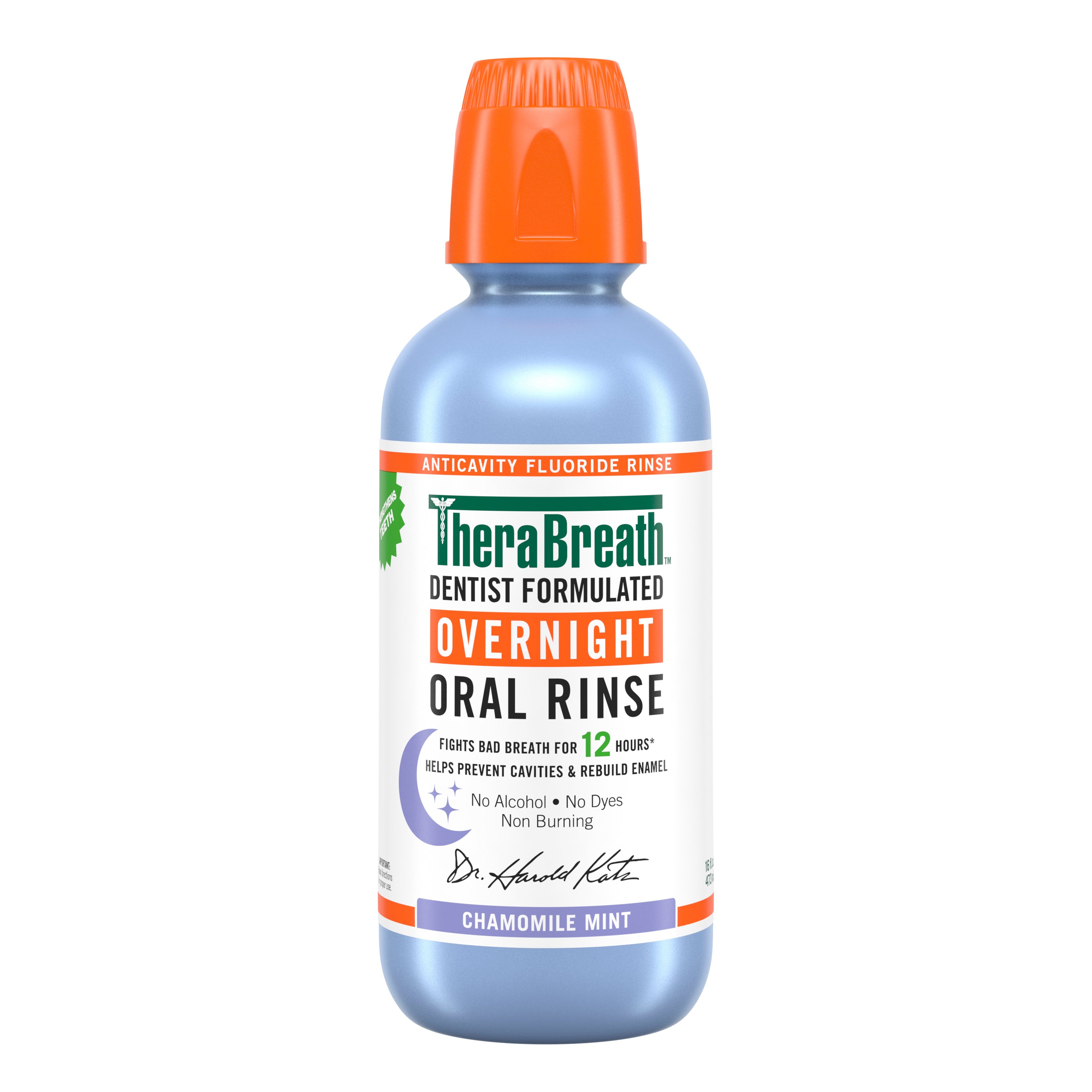 TheraBreath Overnight Oral Rinse - Chamomile Mint - Shop Mouthwash at H-E-B