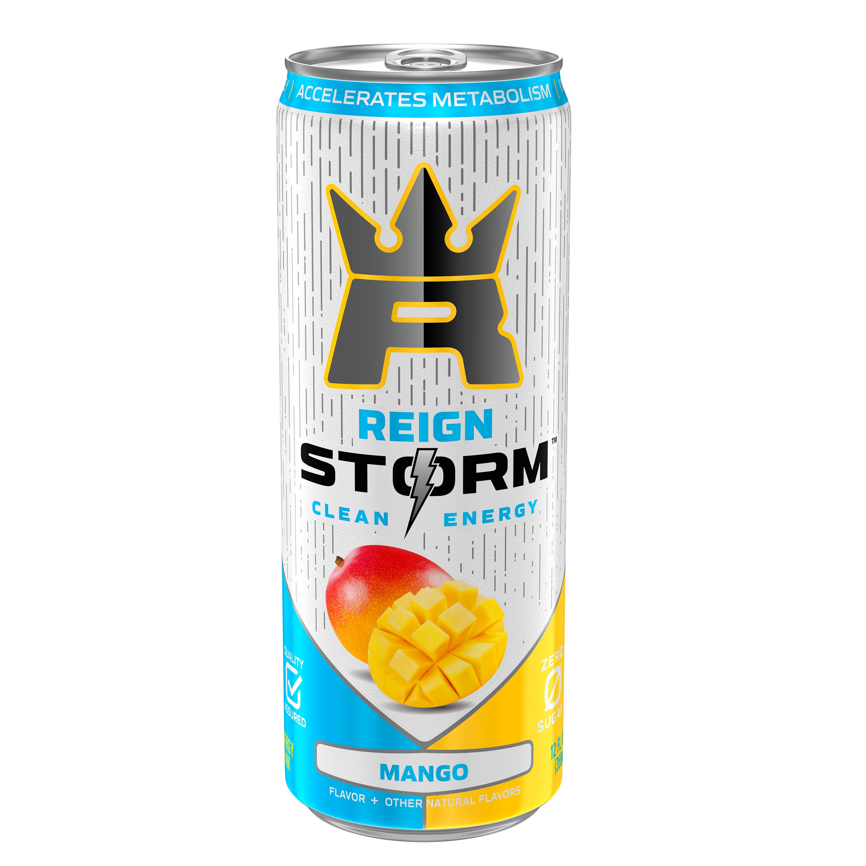 Reign Storm Zero Sugar Clean Energy Drink - Mango - Shop Sports ...