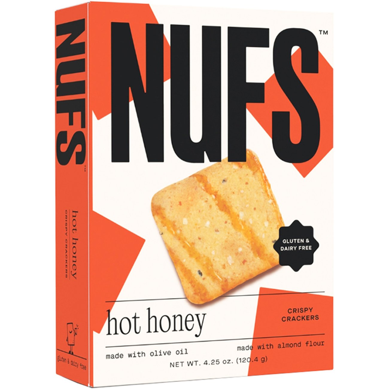 Nufs Hot Honey Crackers, 4.25 oz | Central Market - Really Into Food