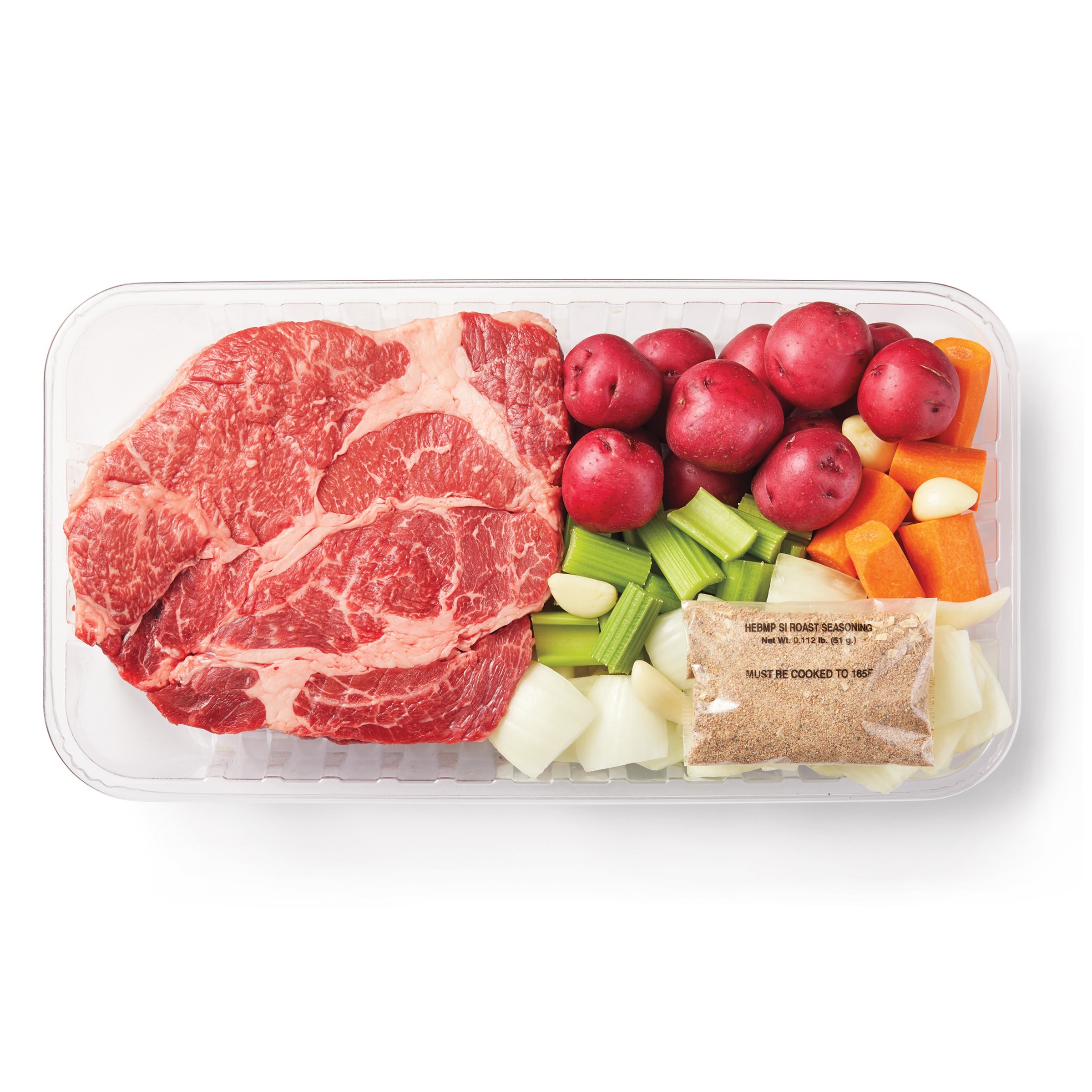 H-E-B Natural Chuck Roast Kit - Texas Size Pack - Shop Meal kits at H-E-B