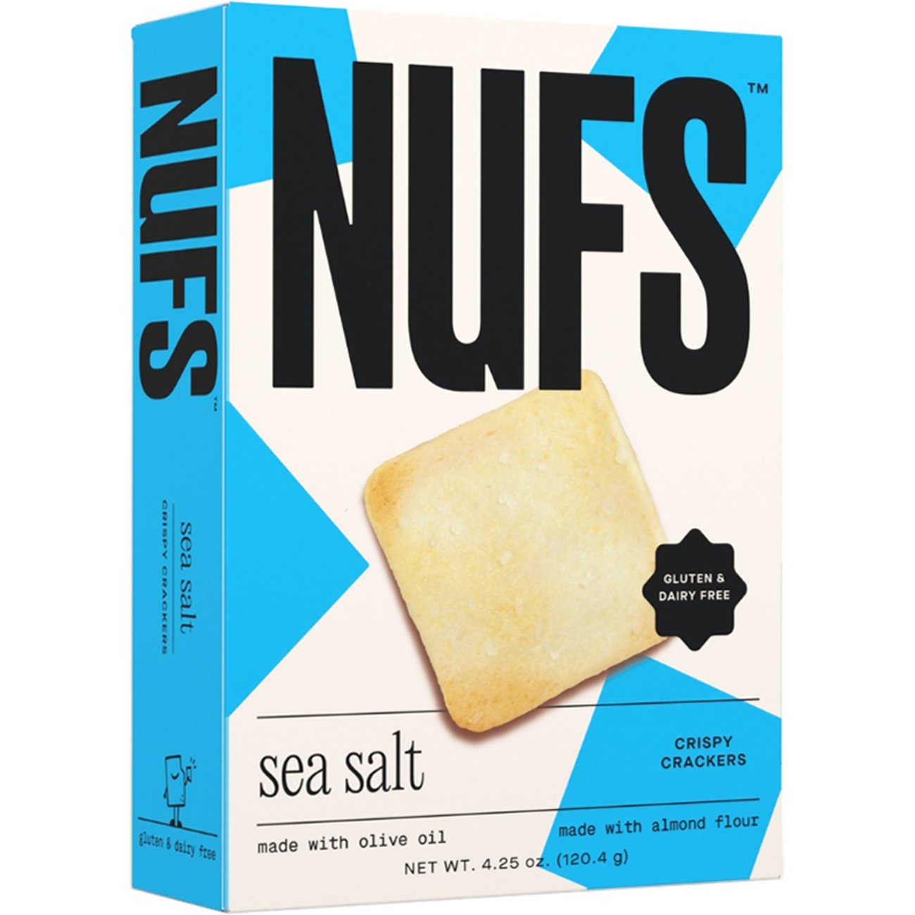 Nufs Sea Salt Crackers - Shop Crackers & breadsticks at H-E-B