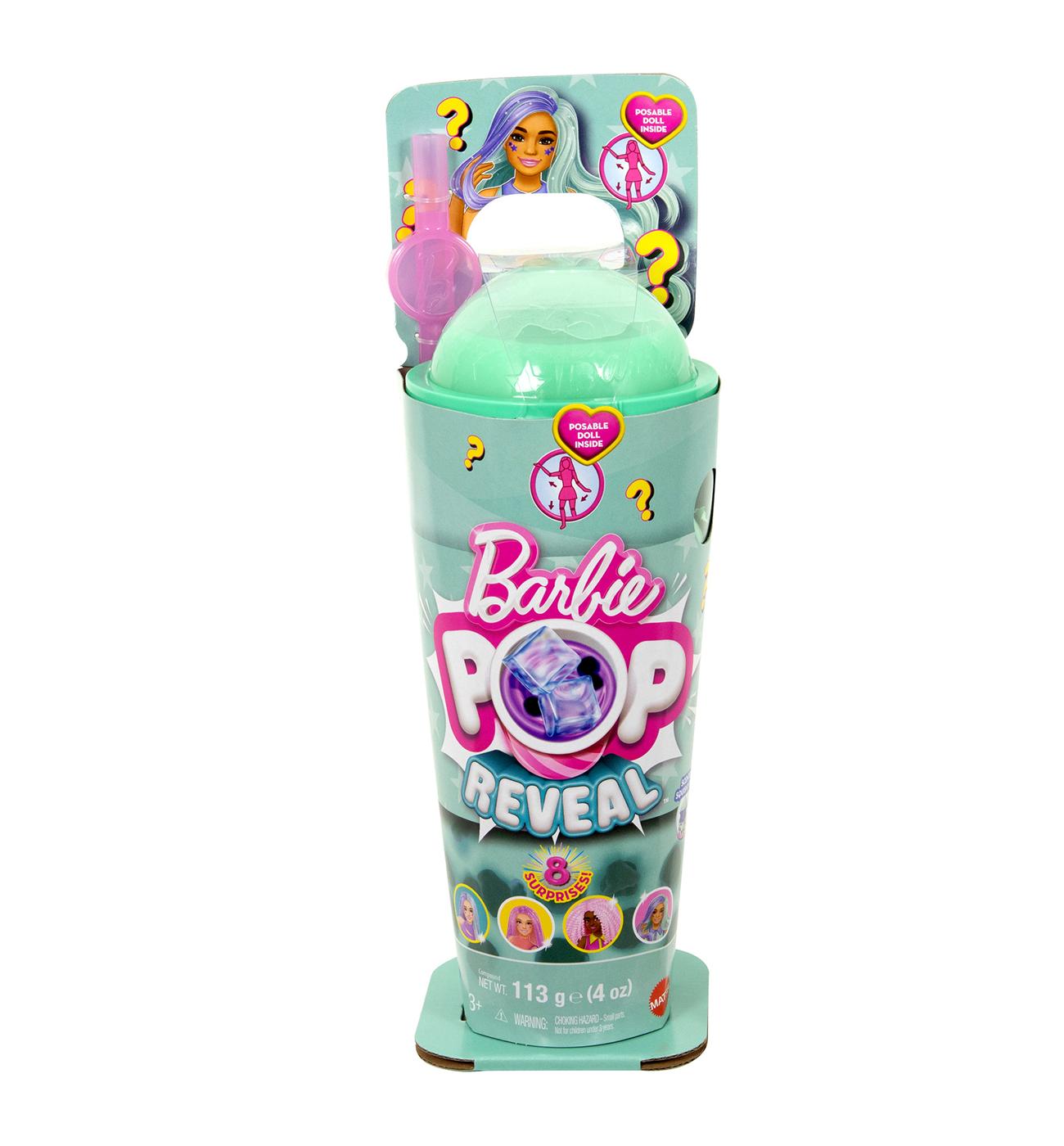 Barbie Pop Reveal Bubble Tea Series Green Tea Doll - Shop Action ...