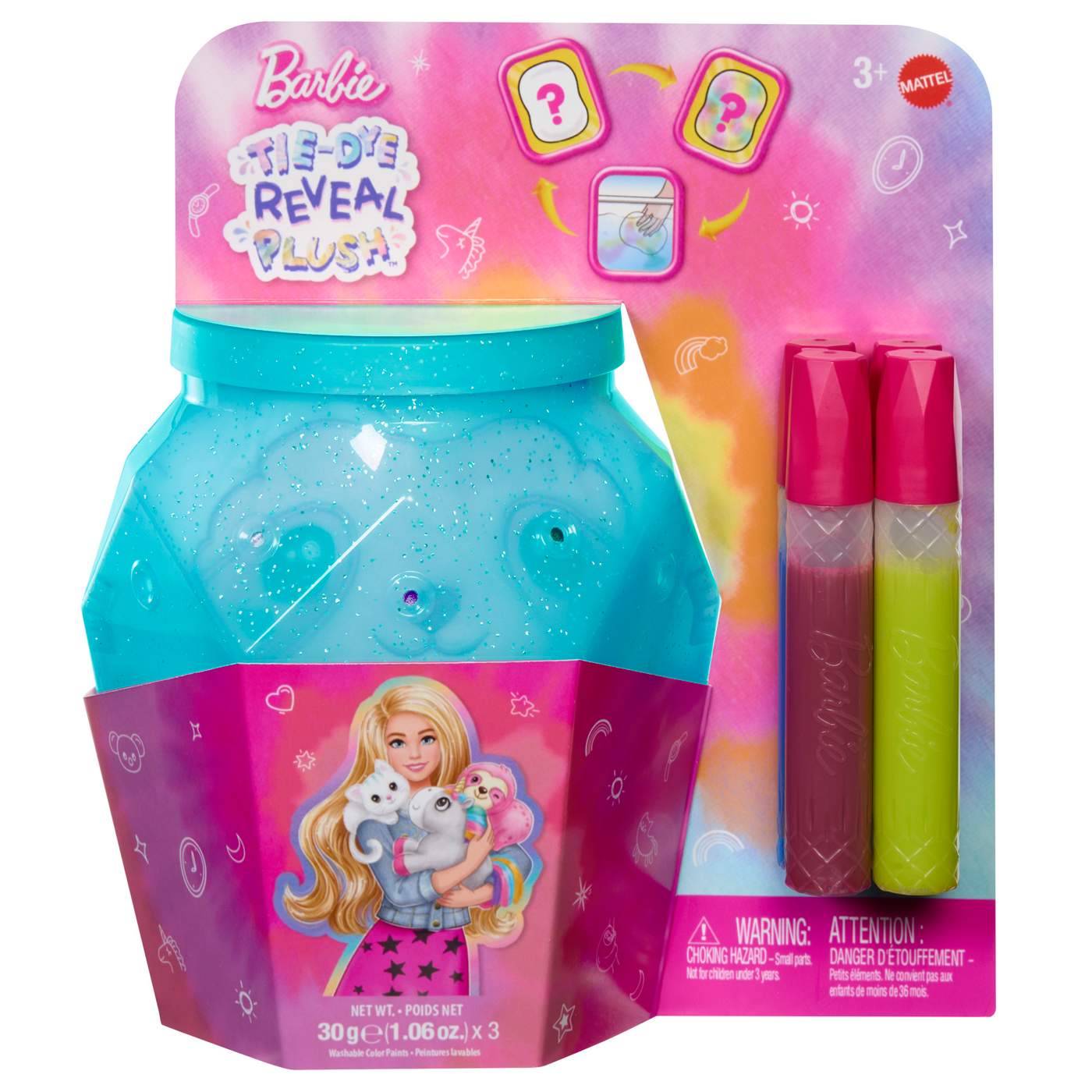 Barbie Tie Dye Reveal Plush Shop Plush Toys At H E B