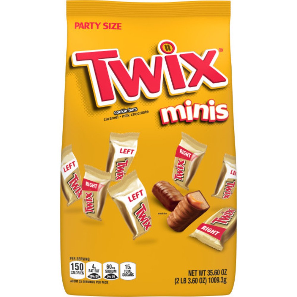 Twix Cookie Bars Minis Candy Party Size Shop Candy At H E B
