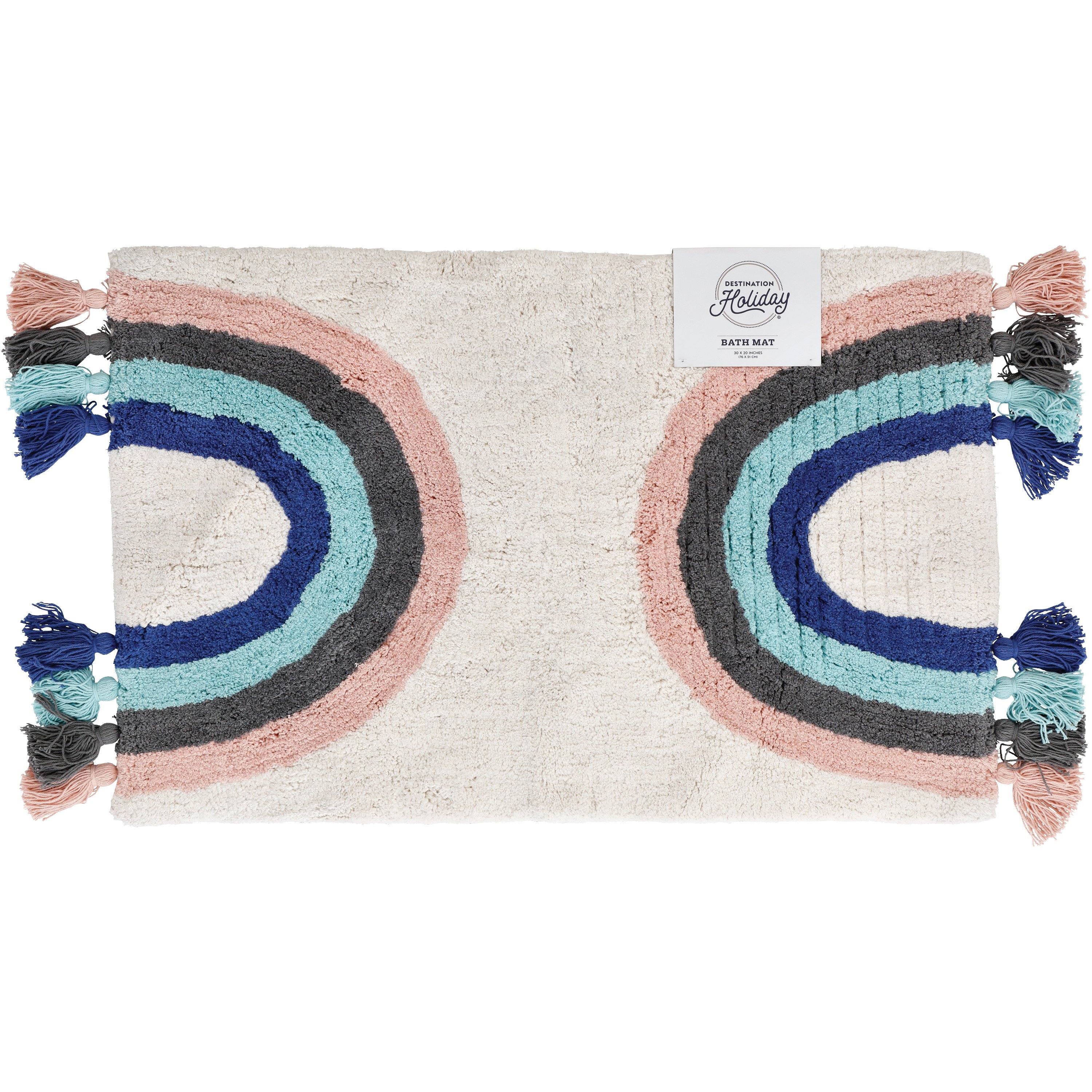 Destination Holiday Half Circles Bath Mat - Shop Seasonal decor at H-E-B