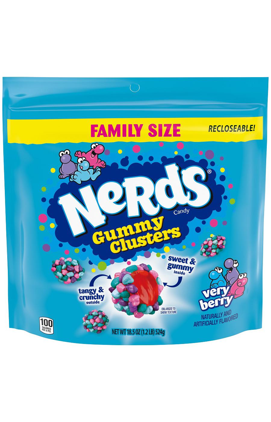 Nerds Very Berry Gummy Clusters Candy - Family Size - Shop Candy at H-E-B