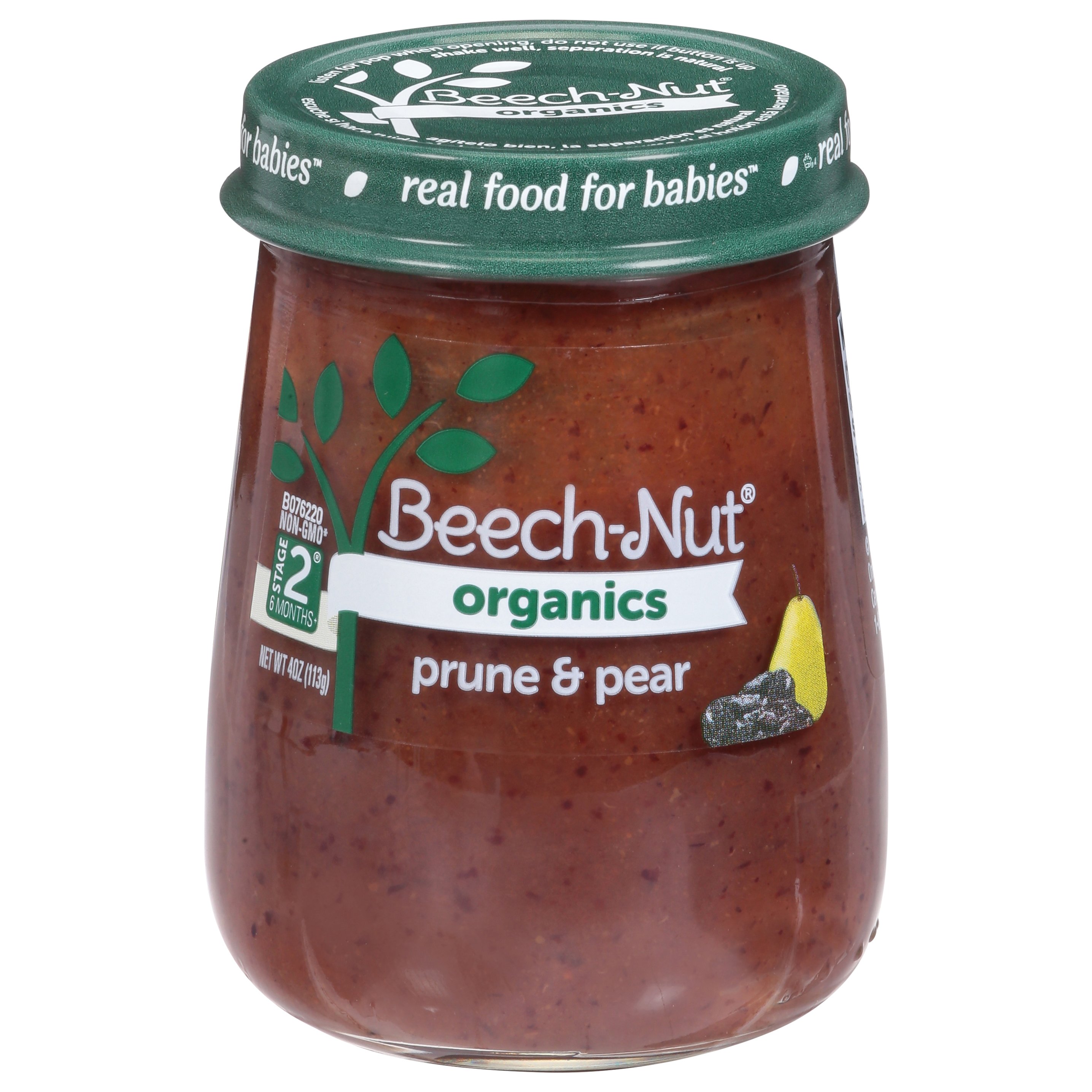 Beech-Nut Organics Stage 1 Baby Food - Prune & Pear - Shop Baby food at ...