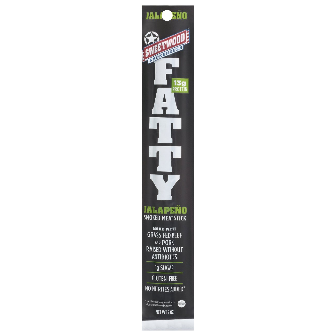 FATTY 13g Protein Smoked Meat Stick - Jalapeño - Shop Jerky at H-E-B