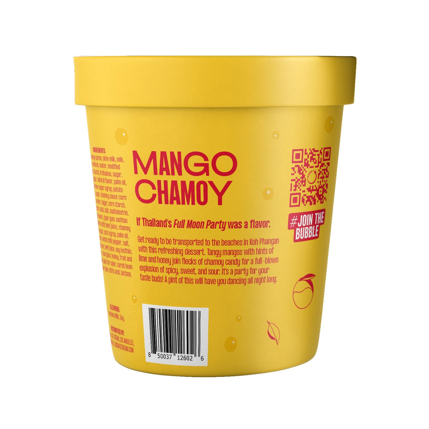 Boba X Ice Cream Lactose-Free Mango Chamoy - Shop Ice cream at H-E-B