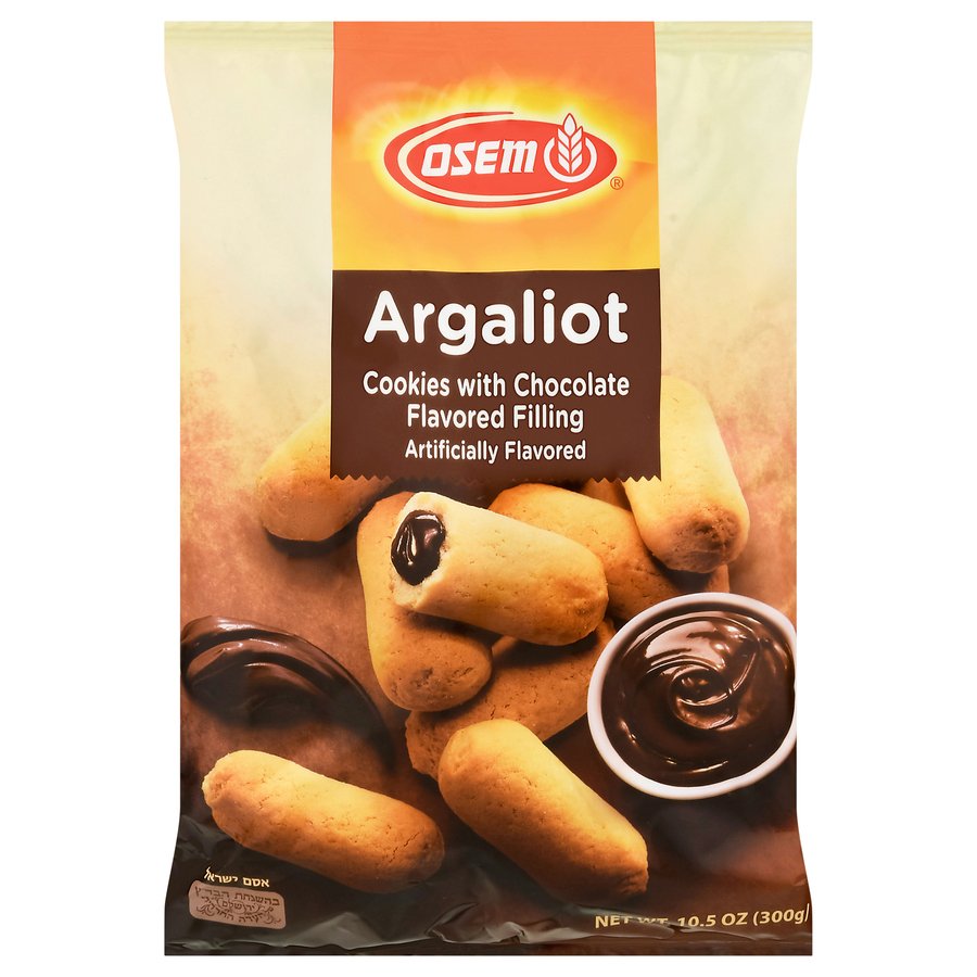 Osem Kosher Argaliot Chocolate Filled Cookies - Shop Cookies at H-E-B