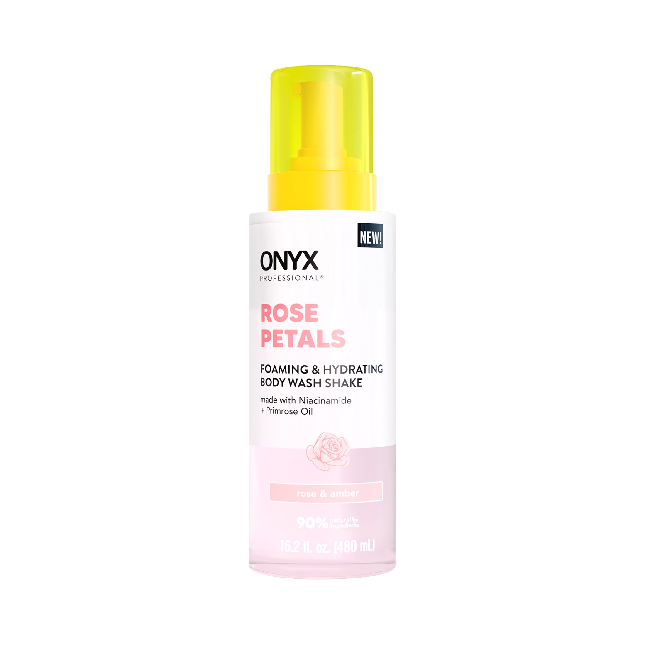 ONYX Professional Foaming & Hydrating Body Wash Shake - Rose & Amber ...