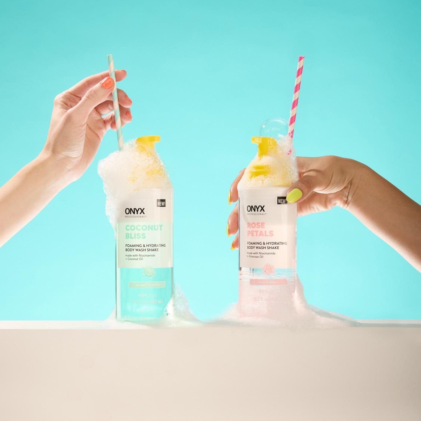 ONYX Professional Foaming & Hydrating Body Wash Shake - Rose & Amber ...