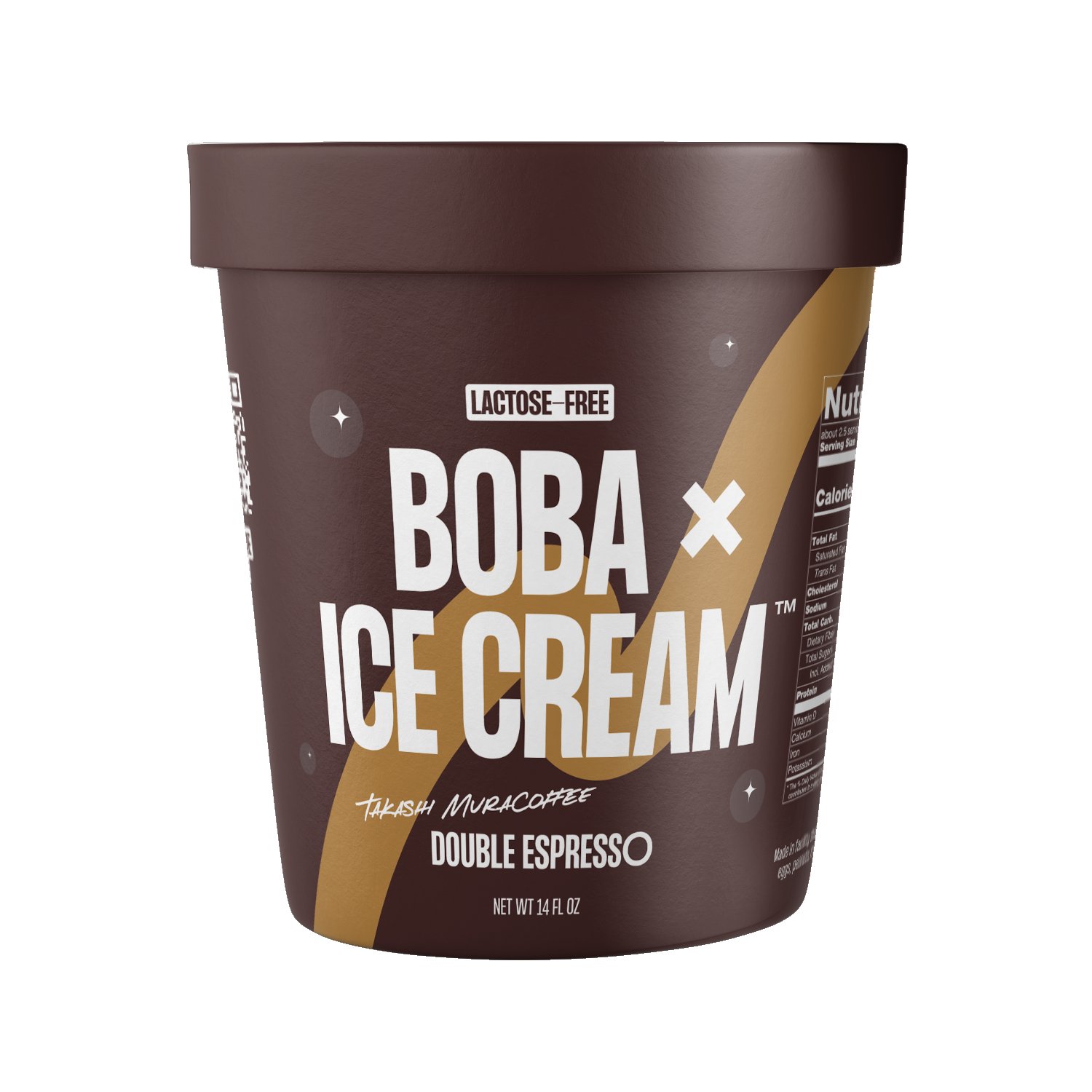 Boba X Ice Cream Lactose-Free Double Espresso - Shop Ice cream at H-E-B