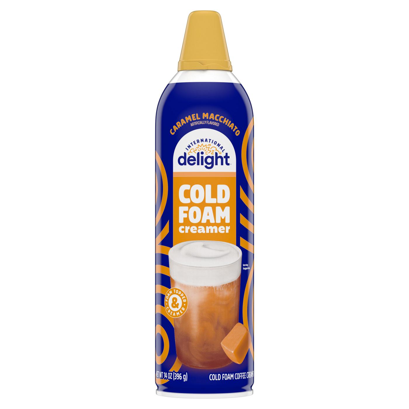 International Delight Cold Foam Coffee Creamer, Caramel Macchiato ...