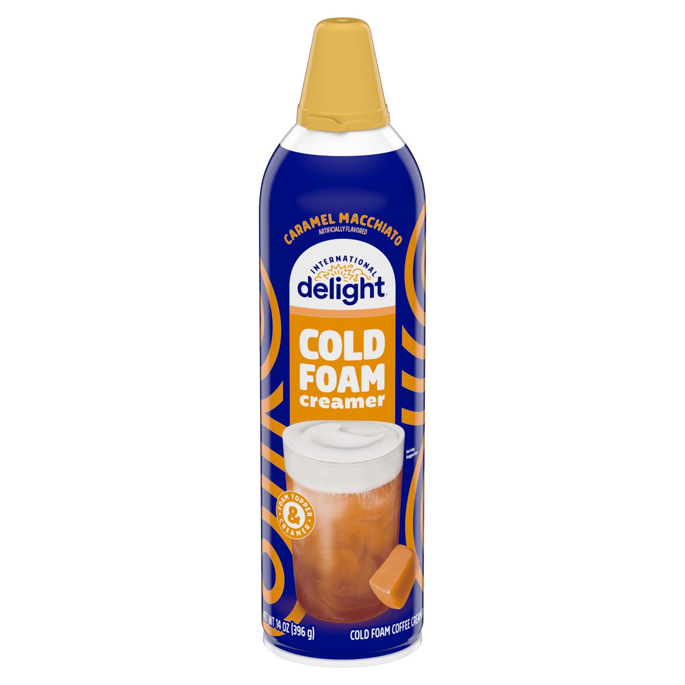 International Delight Cold Foam Coffee Creamer, Caramel Macchiato ...