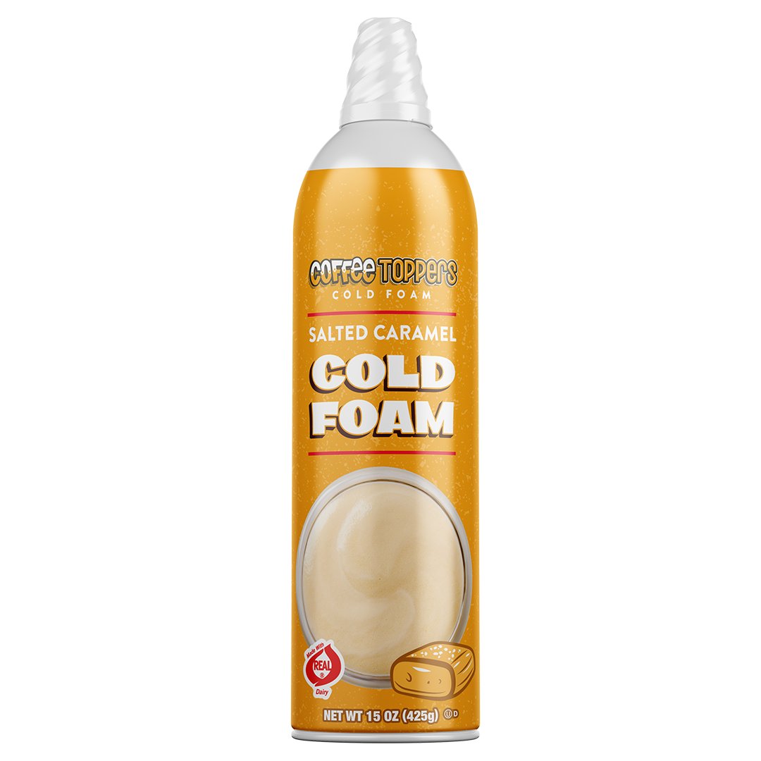 Coffee Toppers Salted Caramel Cold Foam - Shop Coffee creamer at H-E-B
