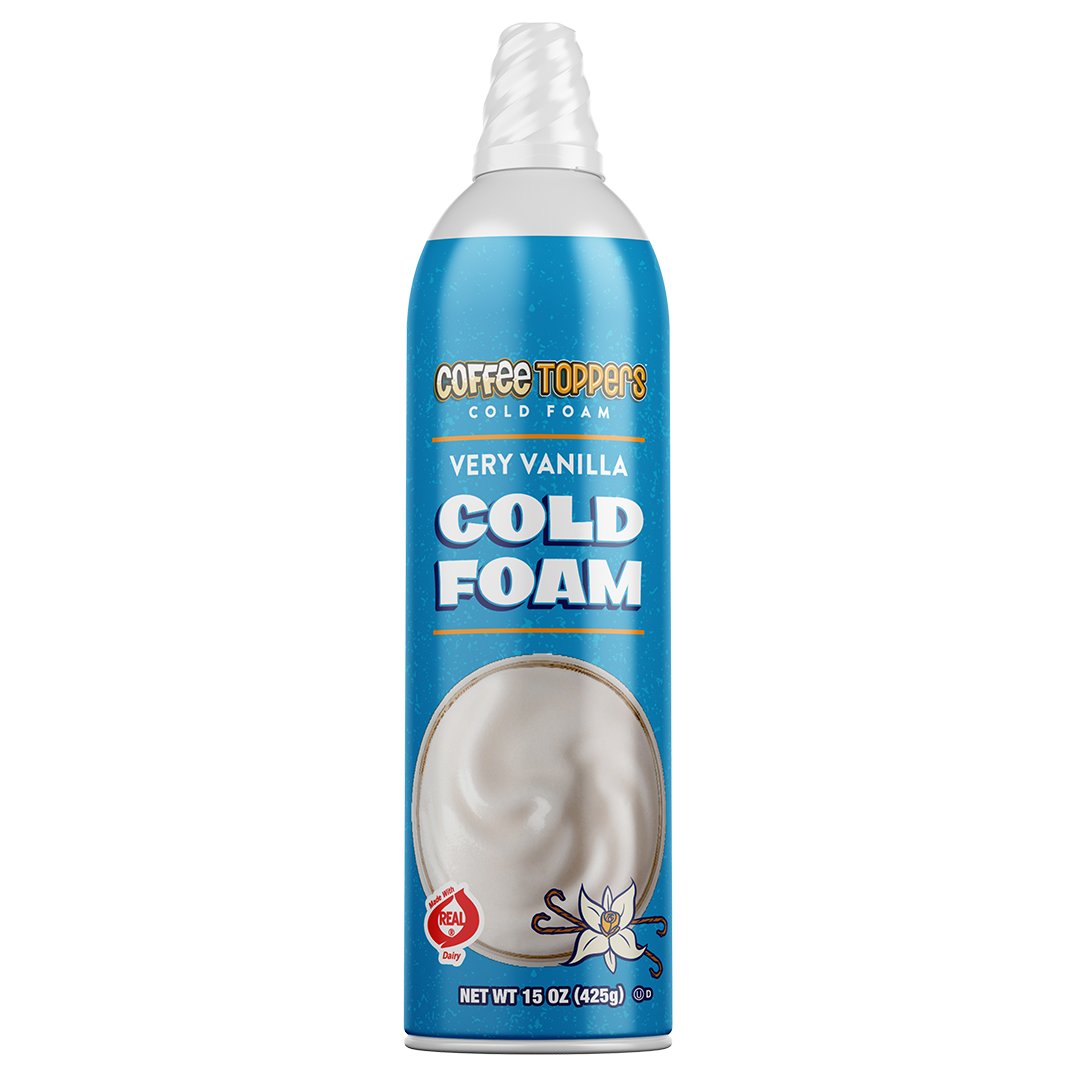 Coffee Toppers Vanilla Cold Foam - Shop Coffee creamer at H-E-B