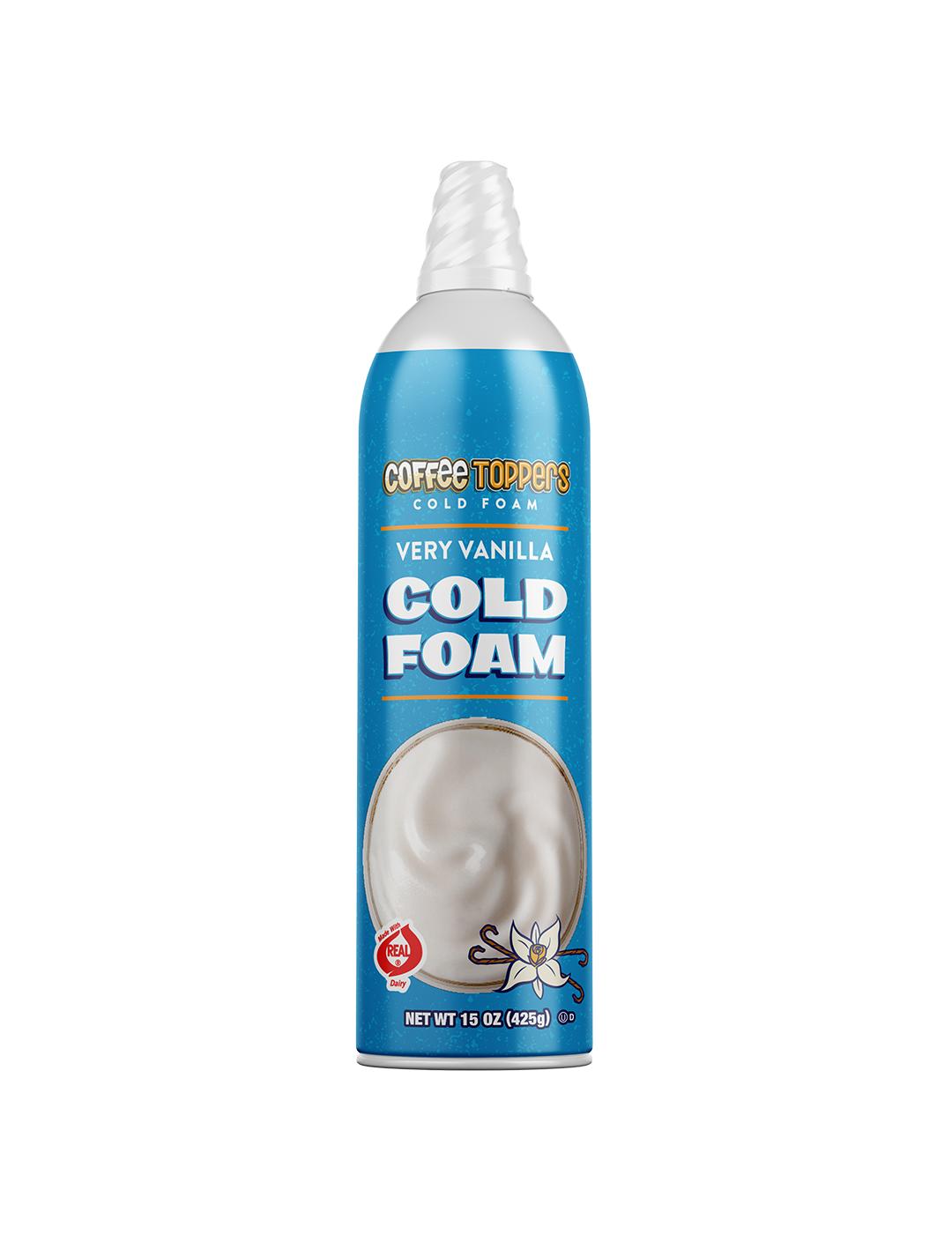 Coffee Toppers Vanilla Cold Foam - Shop Coffee creamer at H-E-B