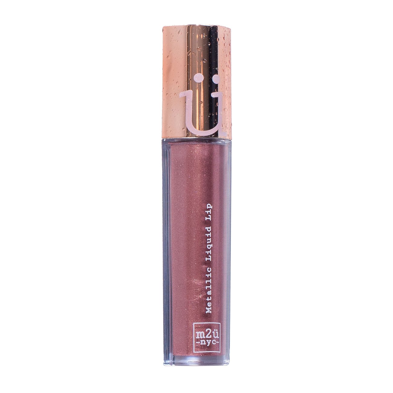 M2U NYC Metallic Liquid Lip Gloss - Rose Gold - Shop Lipstick at H-E-B