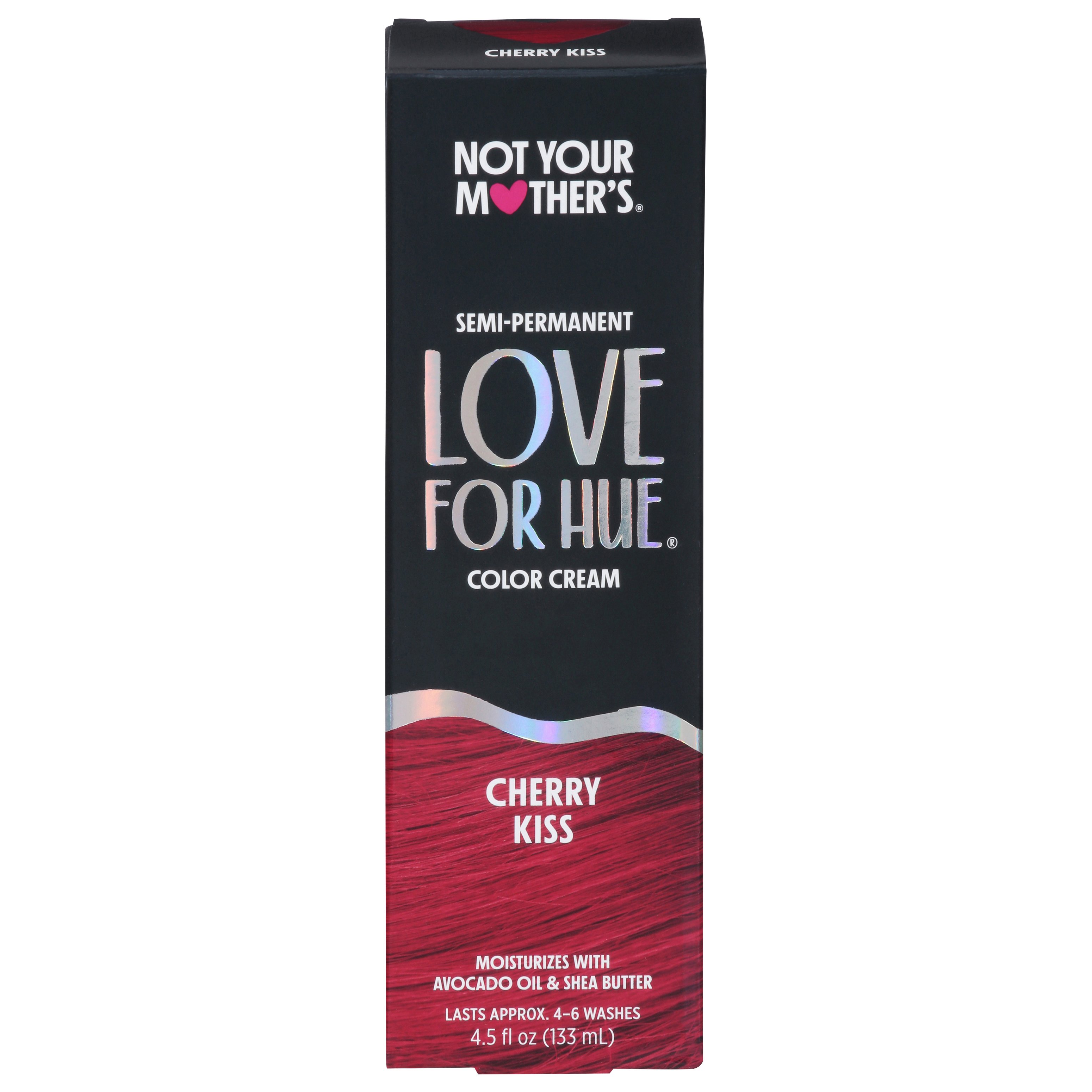 Not Your Mother's Love For Hue Semi-Permanent Hair Color Cream - Cherry ...